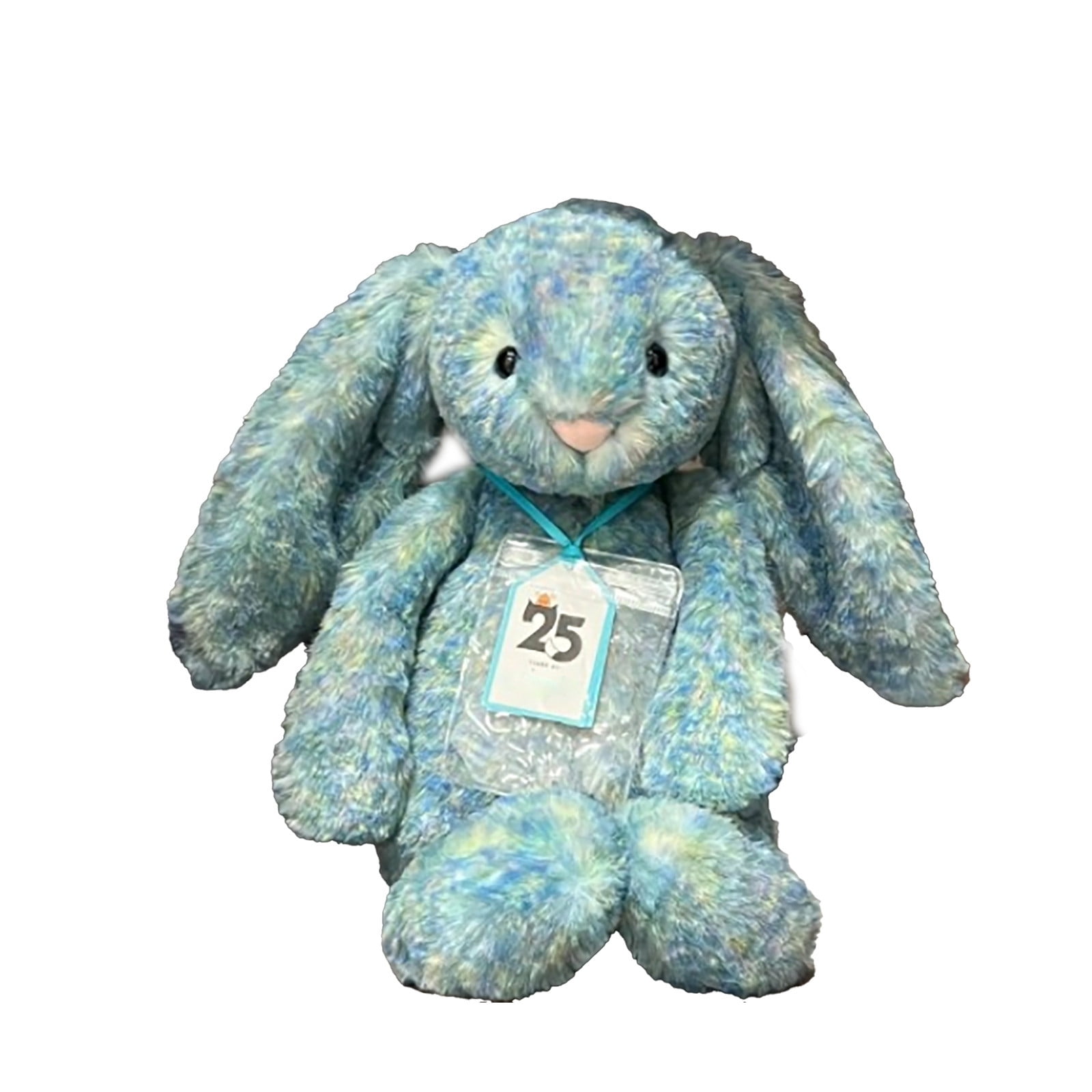 Jellycat Bashful Azure Luxe Bunny Stuffed Animal,12.2 Inches Soft ...