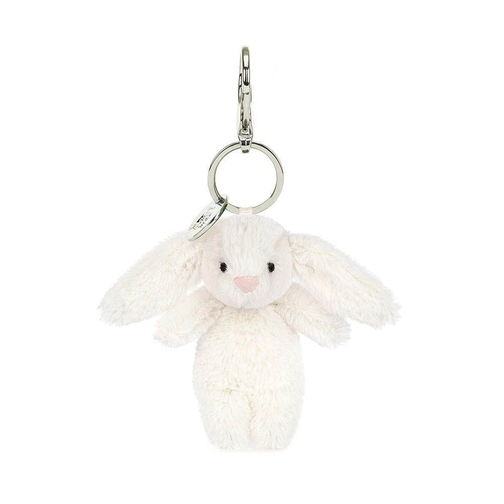 Jellycat Bashful Bunny Cream Bag Charm - Soft Plush Stuffed Animal ...