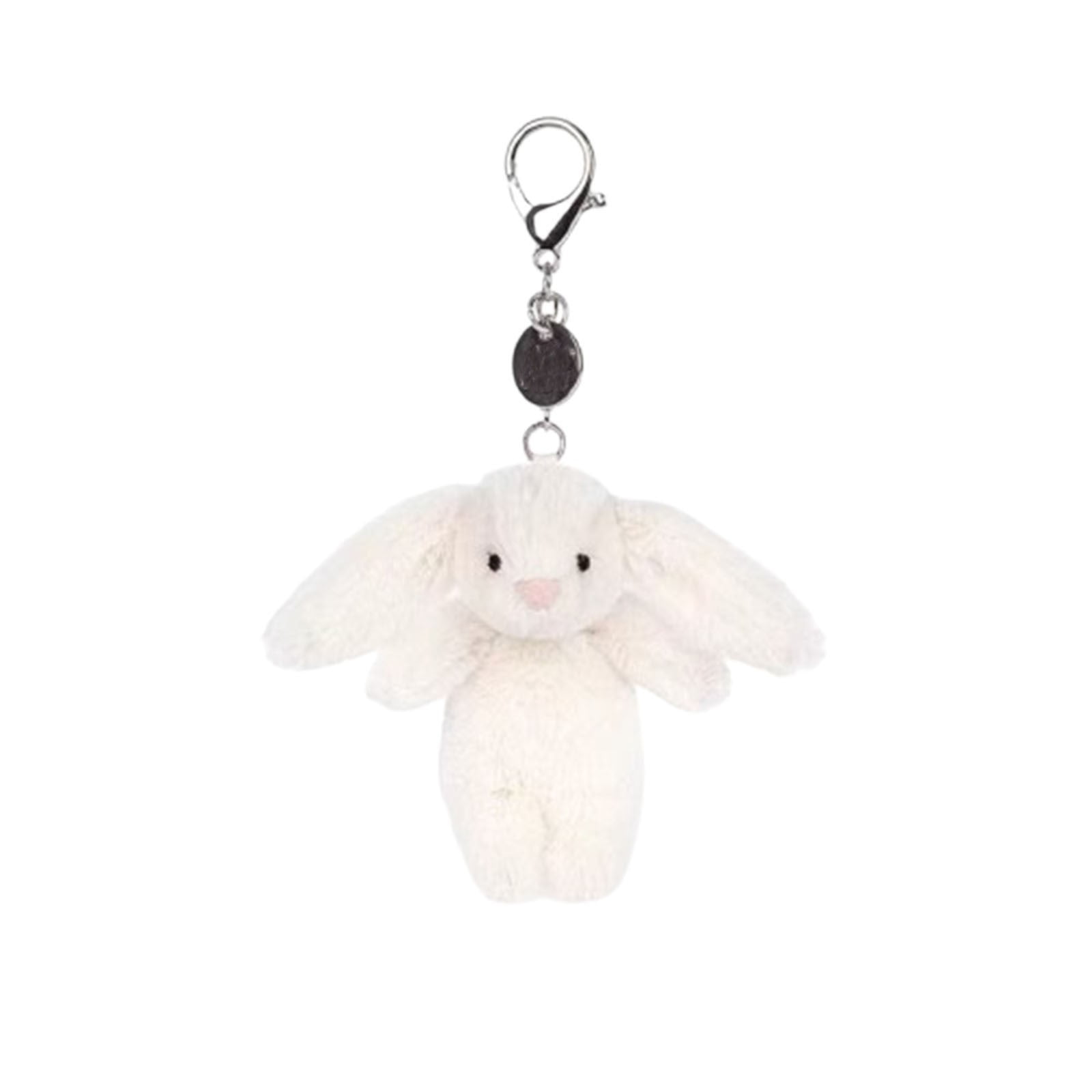 Jellycat Bashful Bunny Cream Bag Charm Soft Realistic Bunny Plush Toy ...