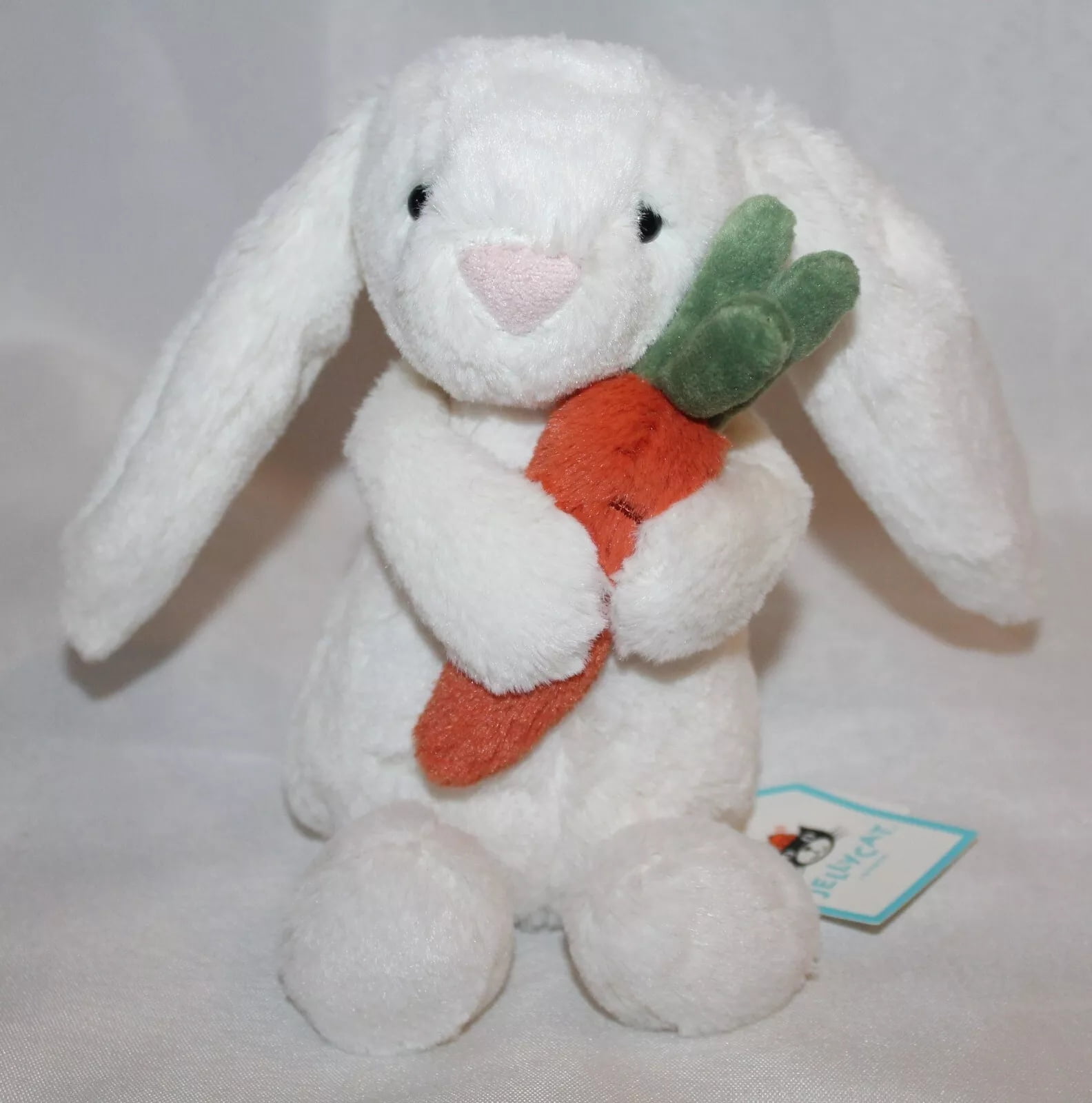 Jellycat Bashful Bunny Stuffed Animal,Plush Toy with Fluffy Soft Ears ,Endless Fun - Beige 12 ...