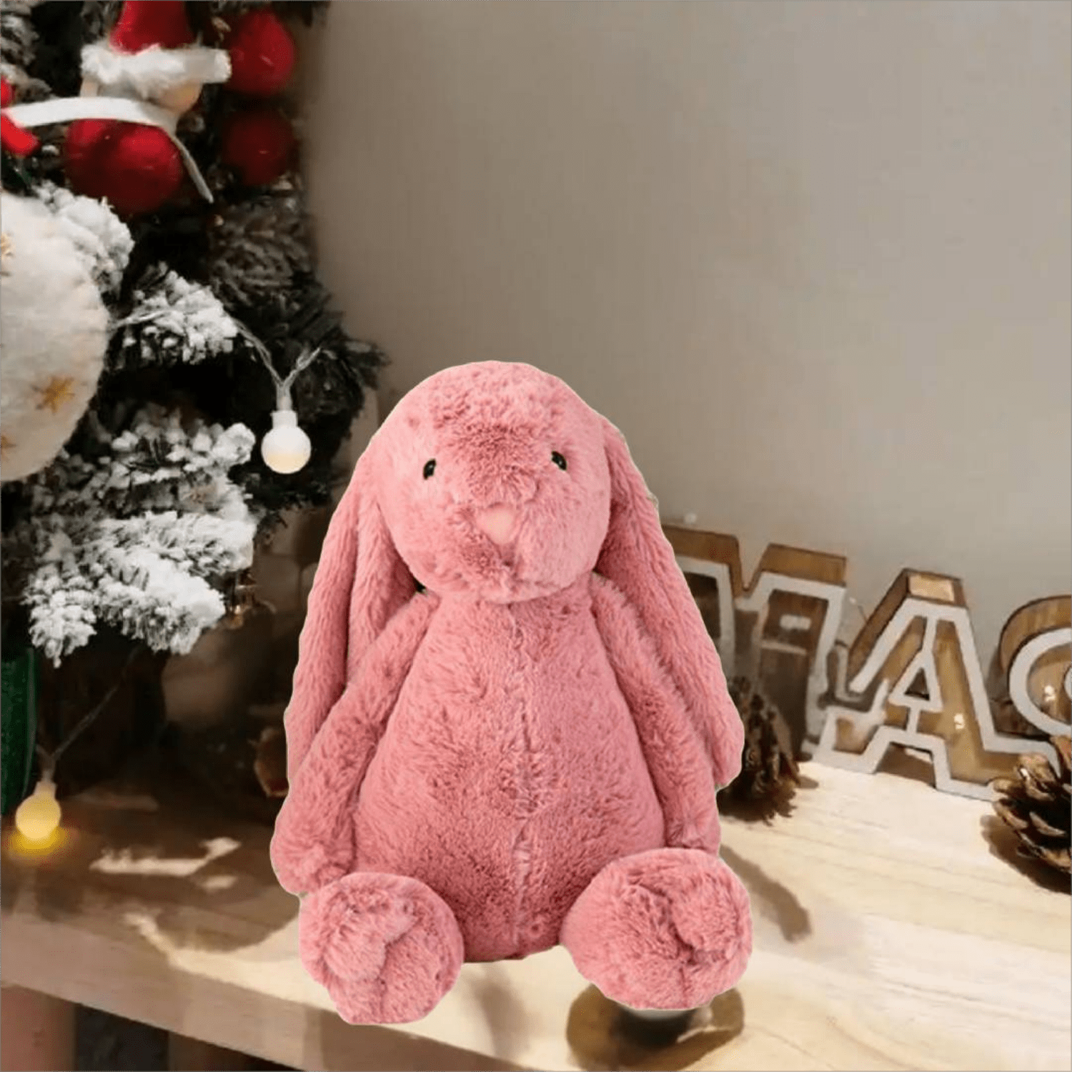 Jellycat Bashful Deep Pink Bunny Stuffed Animal 31cm Ideal Easter ...