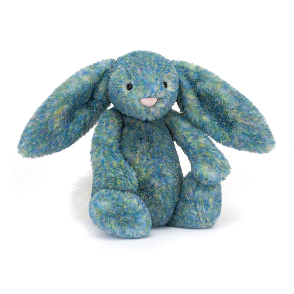 Jellycat Bashful Luxe Bunny Azure - Bashful Bunnies Series | Plush Toy ...