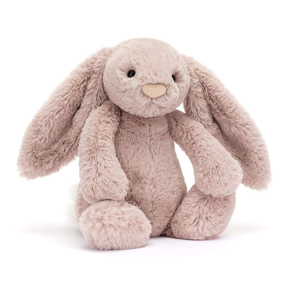 Jellycat Bashful Luxe Bunny Luna Rosa Stuffed Toys, 12 inches with ...