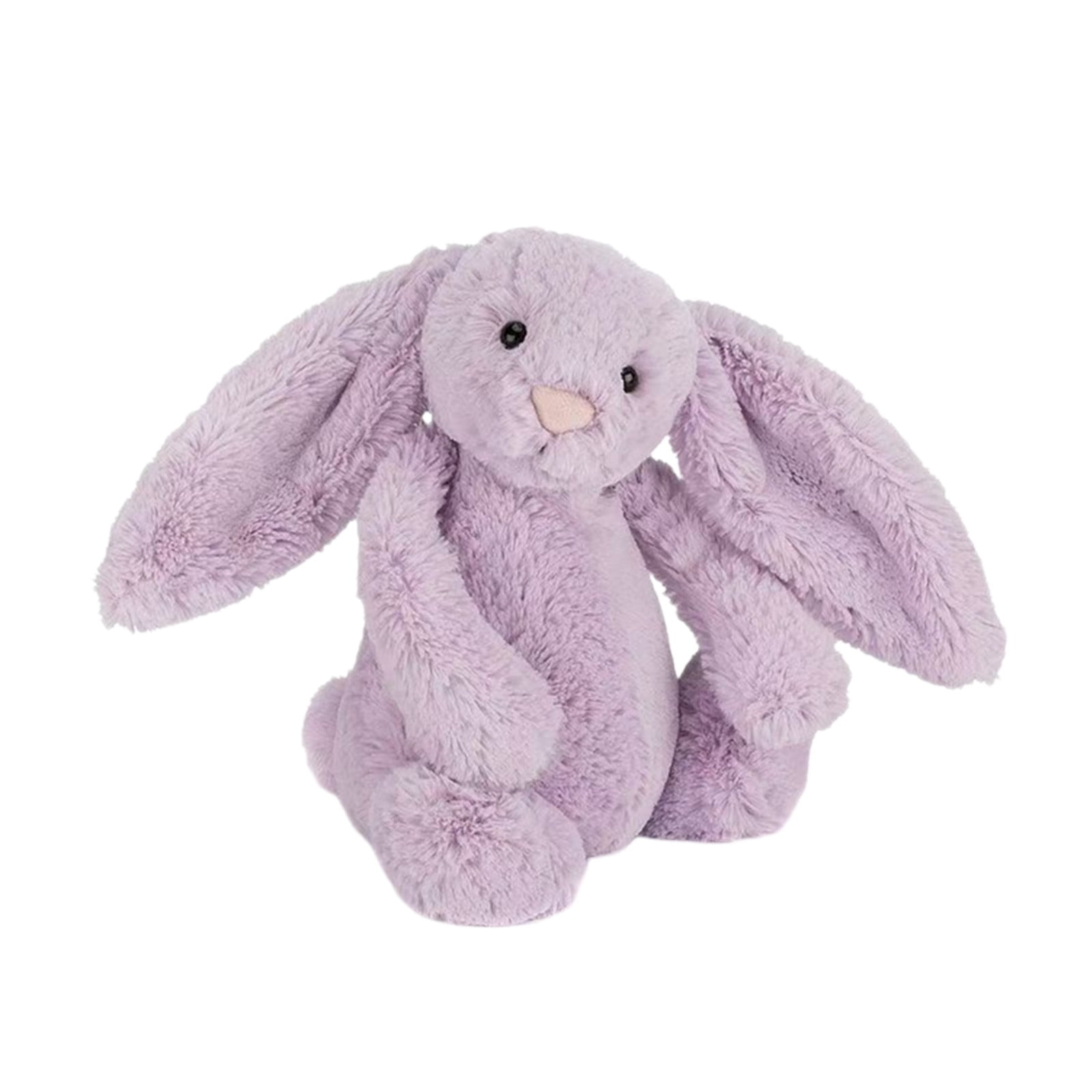 Jellycat Bashful Luxe Pink Bunny Stuffed Animal, Medium 12 inches ...