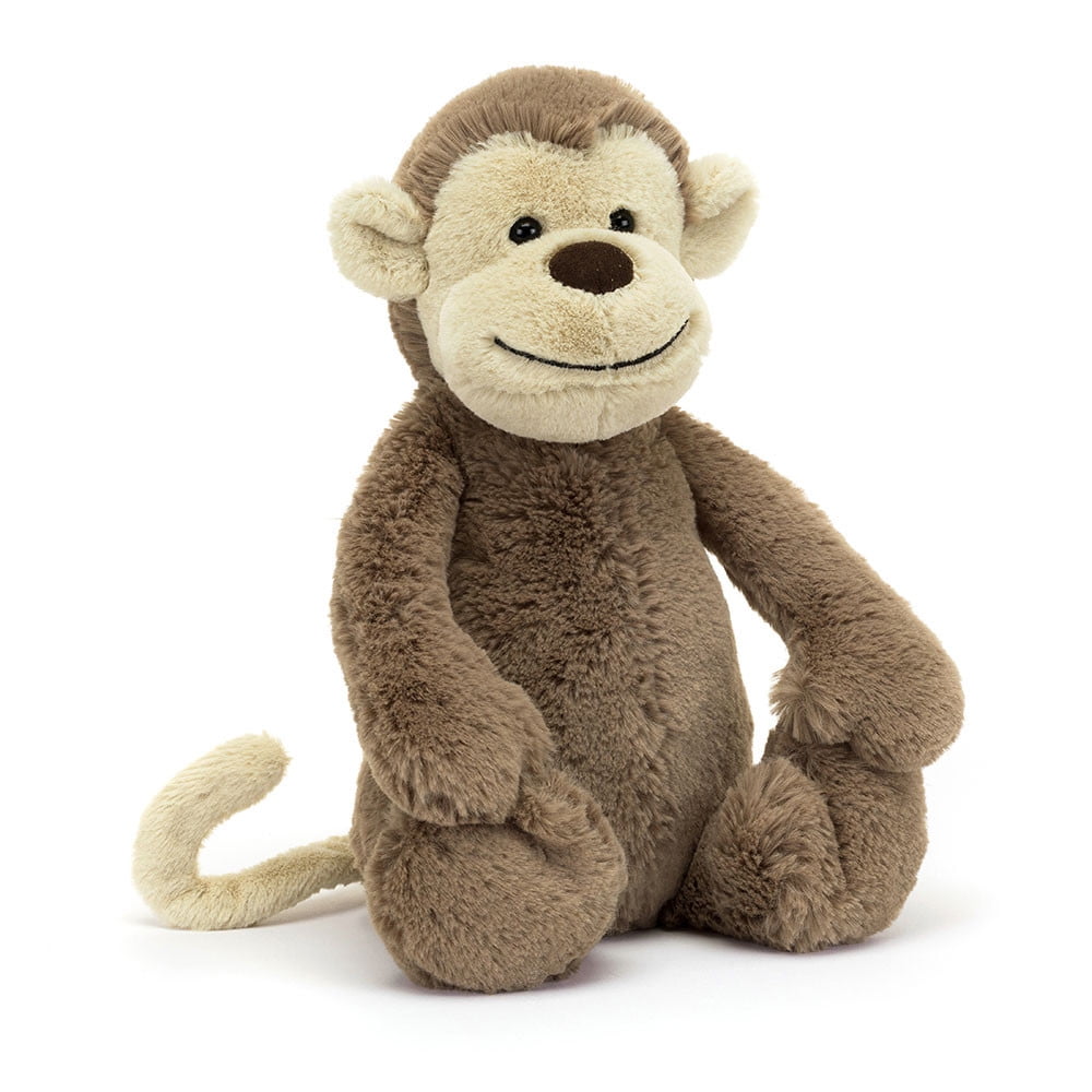 Jellycat Bashful Monkey - Super Soft & Cuddly Series | Ultra Soft ...