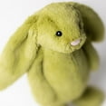 Jellycat Bashful Moss Bunny Plush Toy - Green, 12.20in Soft Stuffed ...