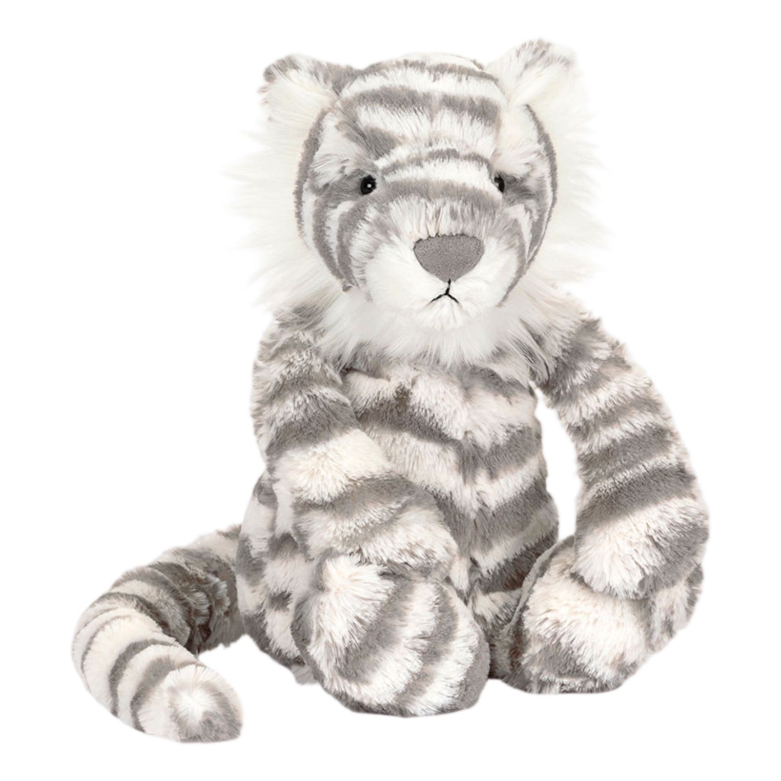 JEIIcat Bashful Snow Tiger Stuffed Animal, JEIIcat Tiger Plush Toys ...