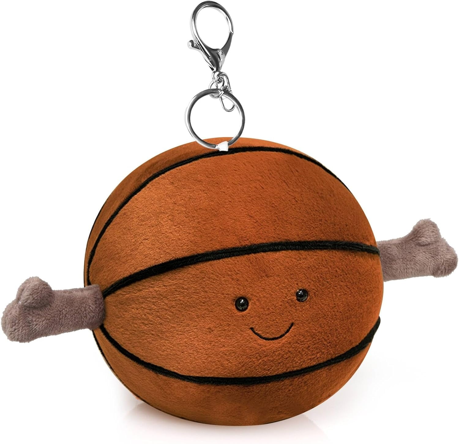 Jellycat Basketball Keychain, Jellycat Volleyball Plush Keychain ...