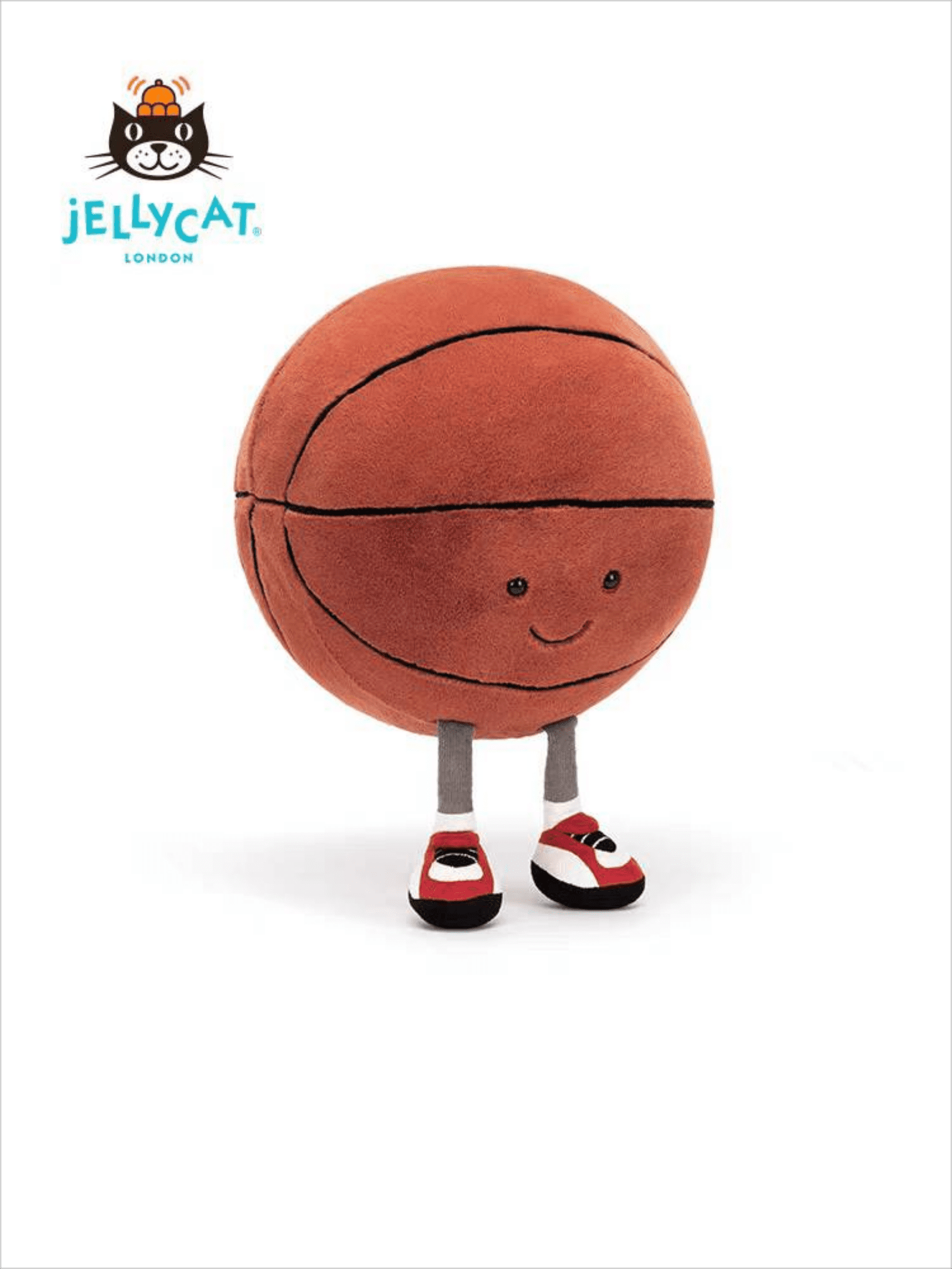 Jellycat Basketball Plush Toy - Soft Stuffed Animal for Fantasy ...