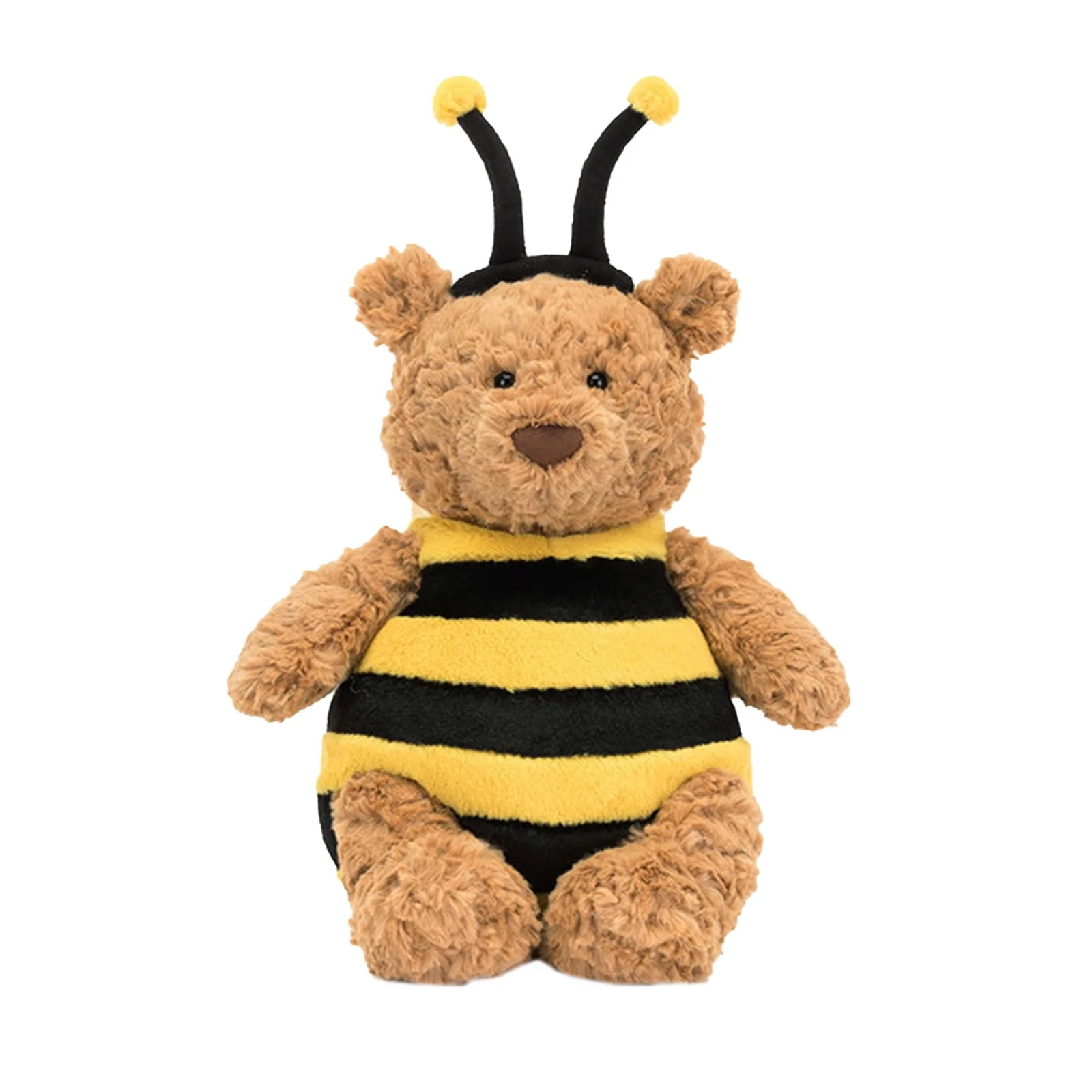 Jellycat Bee Bear Interesting Doll White Bartholomew Bear Doll Stuffed ...