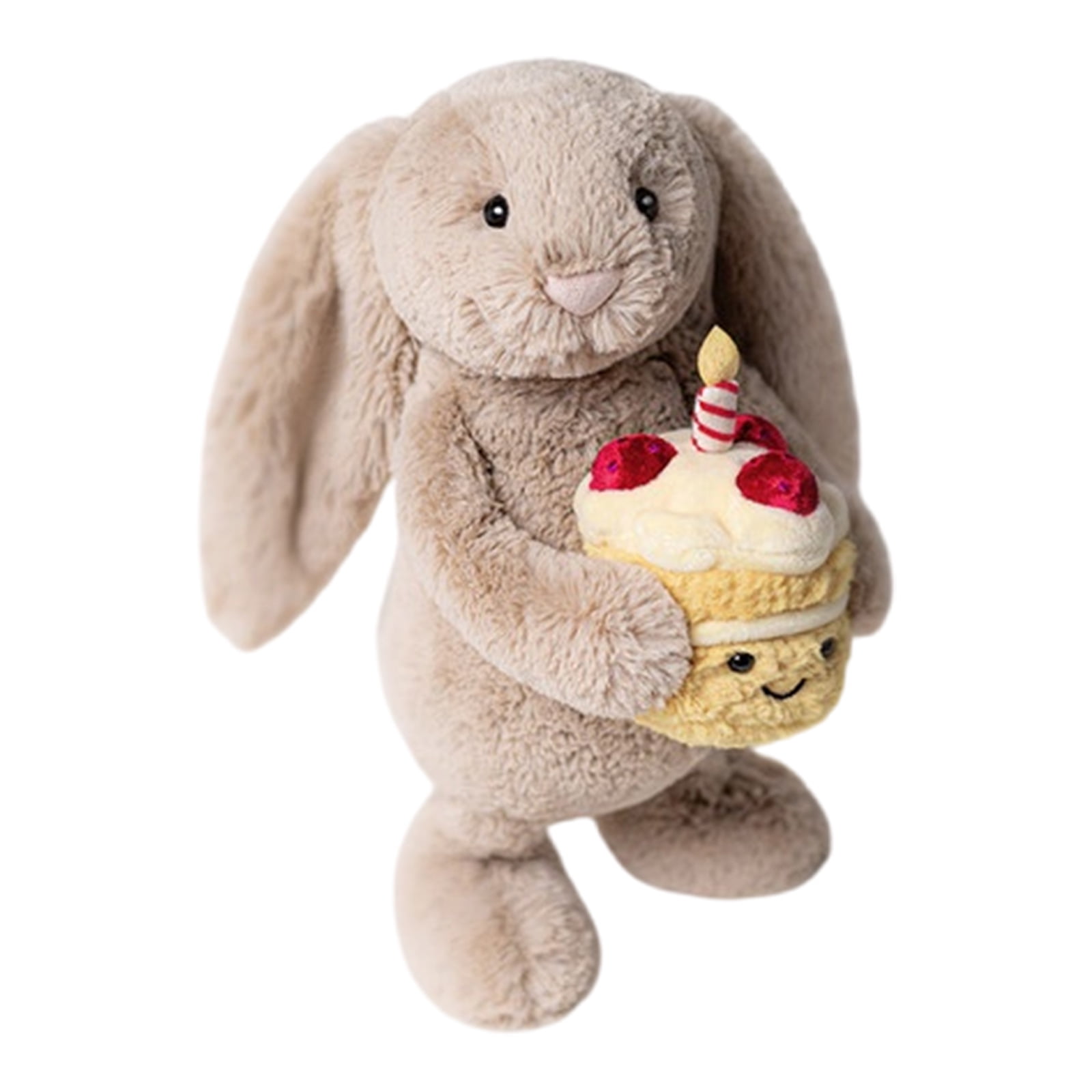 Jellycat Beige Bashful Bunny Plush – 7.1 Inch Stuffed Rabbit with ...