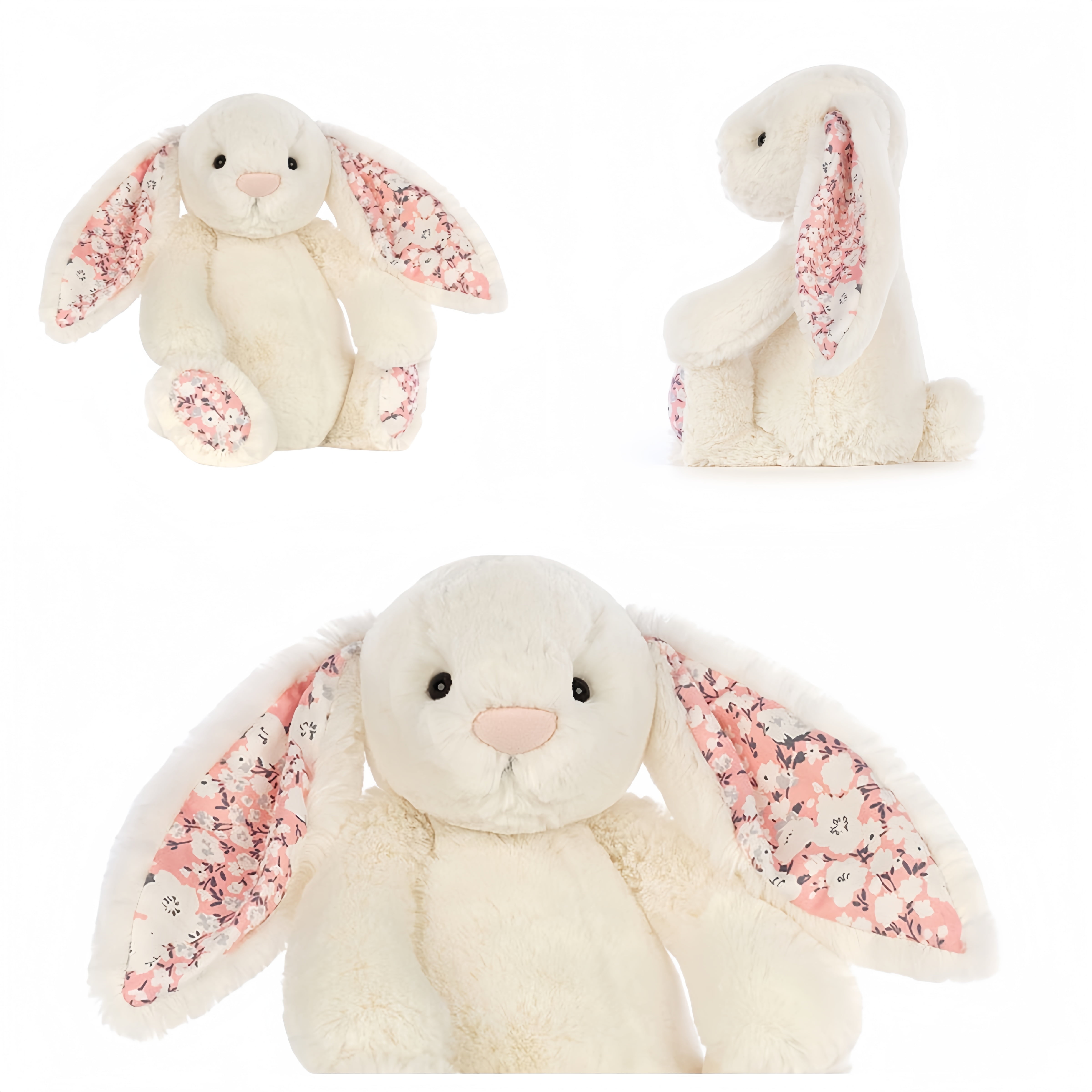 Jellycat Blossom Bunny Stuffed Animal Toy - Lovable and Cuddly Plush ...