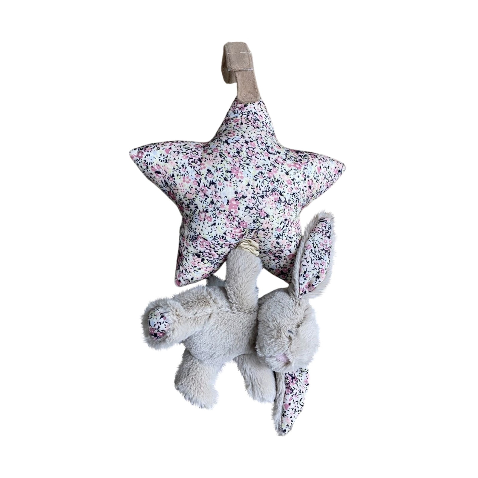 Jellycat Blossom Cherry Purple Bunny Musical Pull Stuffed Toys Jellycat ...