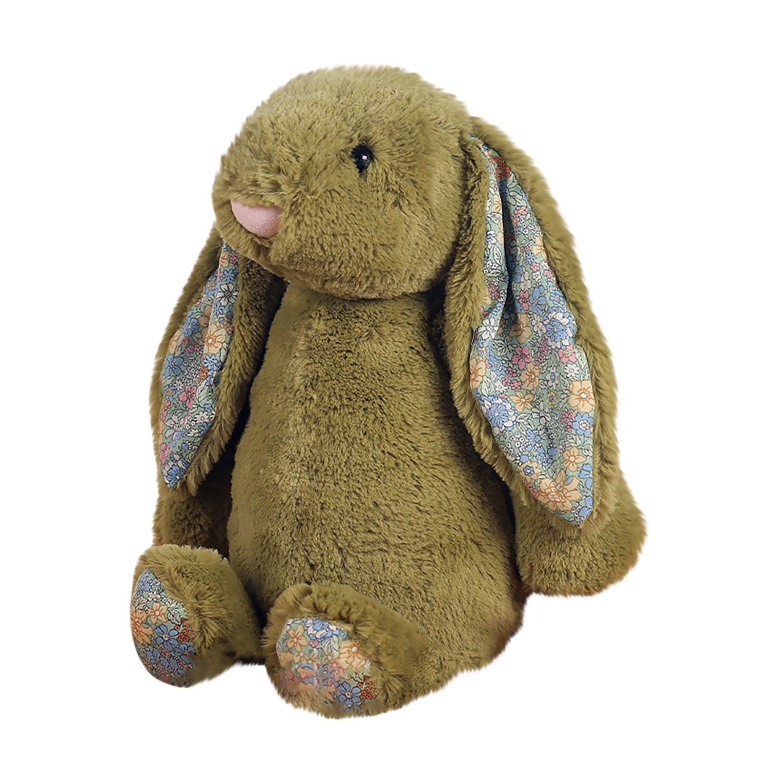 Jellycat Blossom Posy Bunny Stuffed Animal, 22inches Large Green Rabbit ...