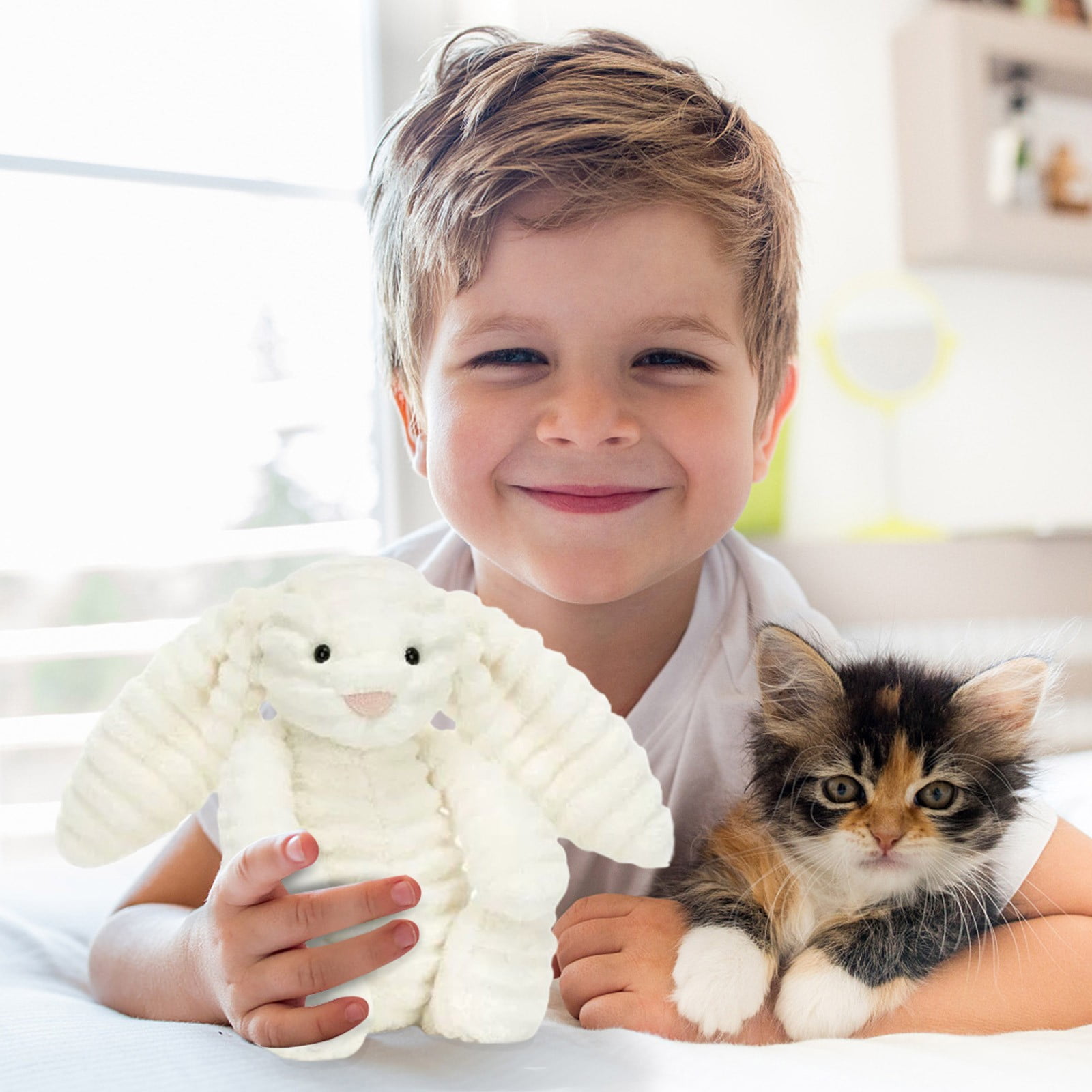 Jellycat Bunny Stuffed Animal 12.2 In, Long Eared Bunny - Rabbit and ...