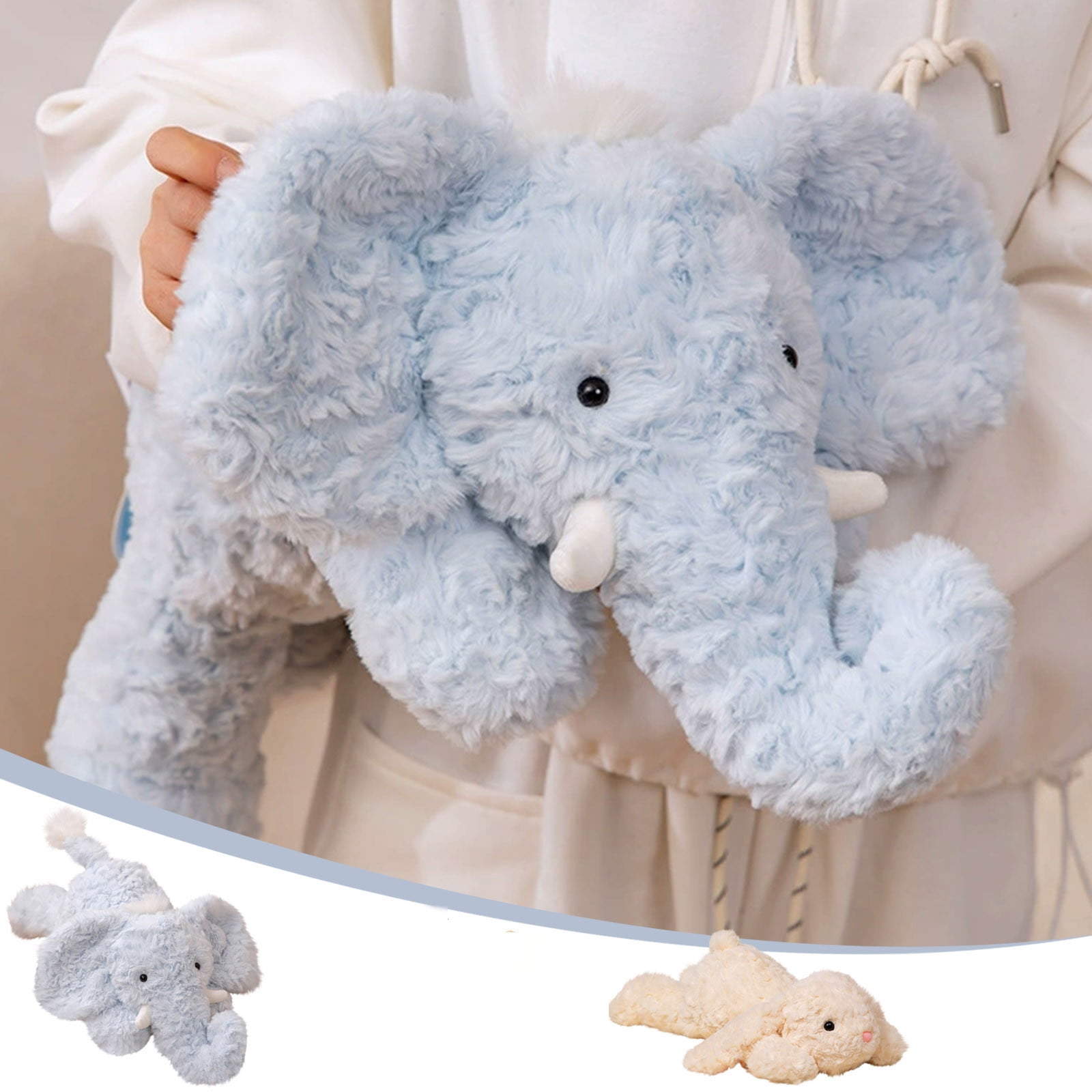 Jellycat Bunny Stuffed Animals Plush Toy, Rabbit Stuffed Animal Pillow - Playful Ease - Timeless ...