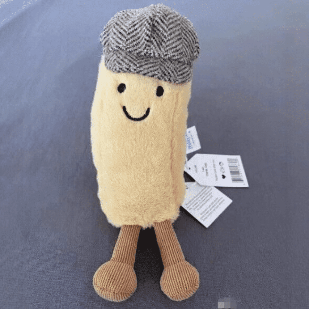 Jellycat CHARLIE CHIP Selfridges Fish & Chips LONDON Plush Toy, Happy ...