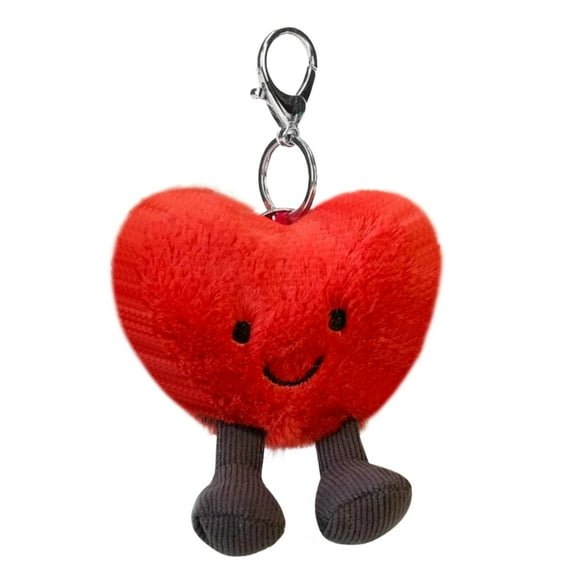 Cartoon Character Bag Charm, Character Keyring Plush Stuffed Keychain ...