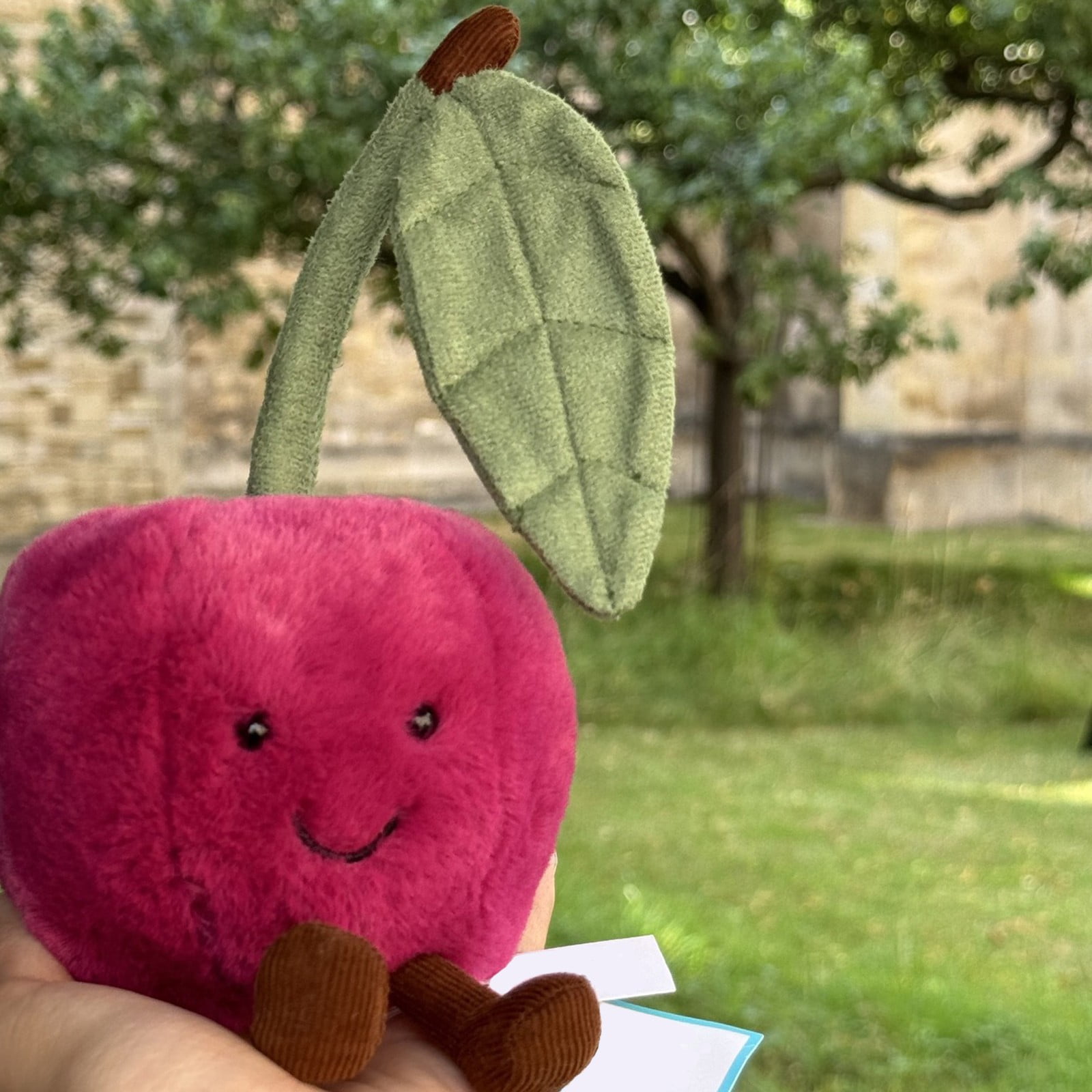 Jellycat Cherry - Amuseables Cherry - Jellycat Food Jellycat Fruit ...