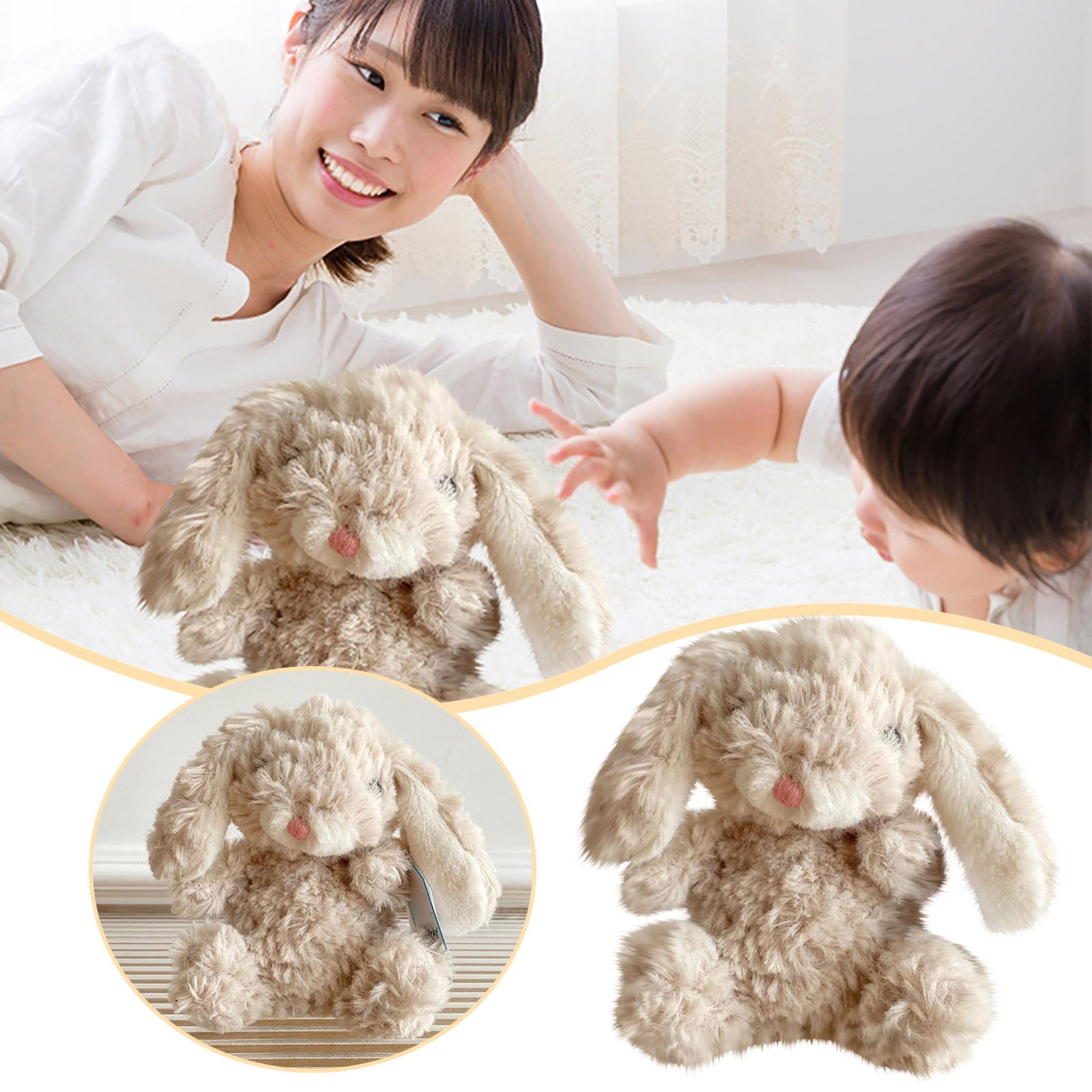 Jellycat Cute Little Rabbit Plush Doll Toys Soft Plush Stuffed Bunny ...