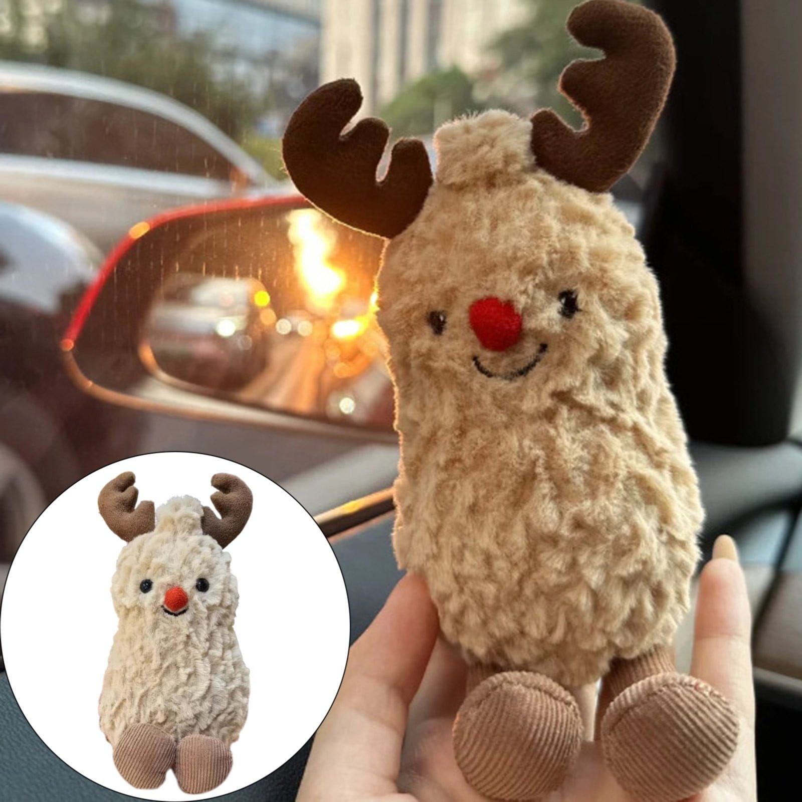 Jellycat Cute Peanut Plush - Peanuts Stuffed Animal- Plushy and Squishy ...