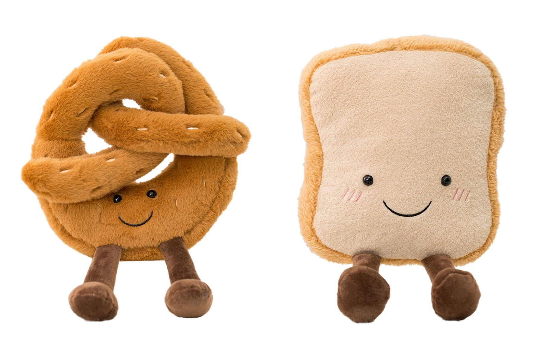 Jellycat Cute and Smiling Croissant Plush Toy, Stuffed with Interesting ...