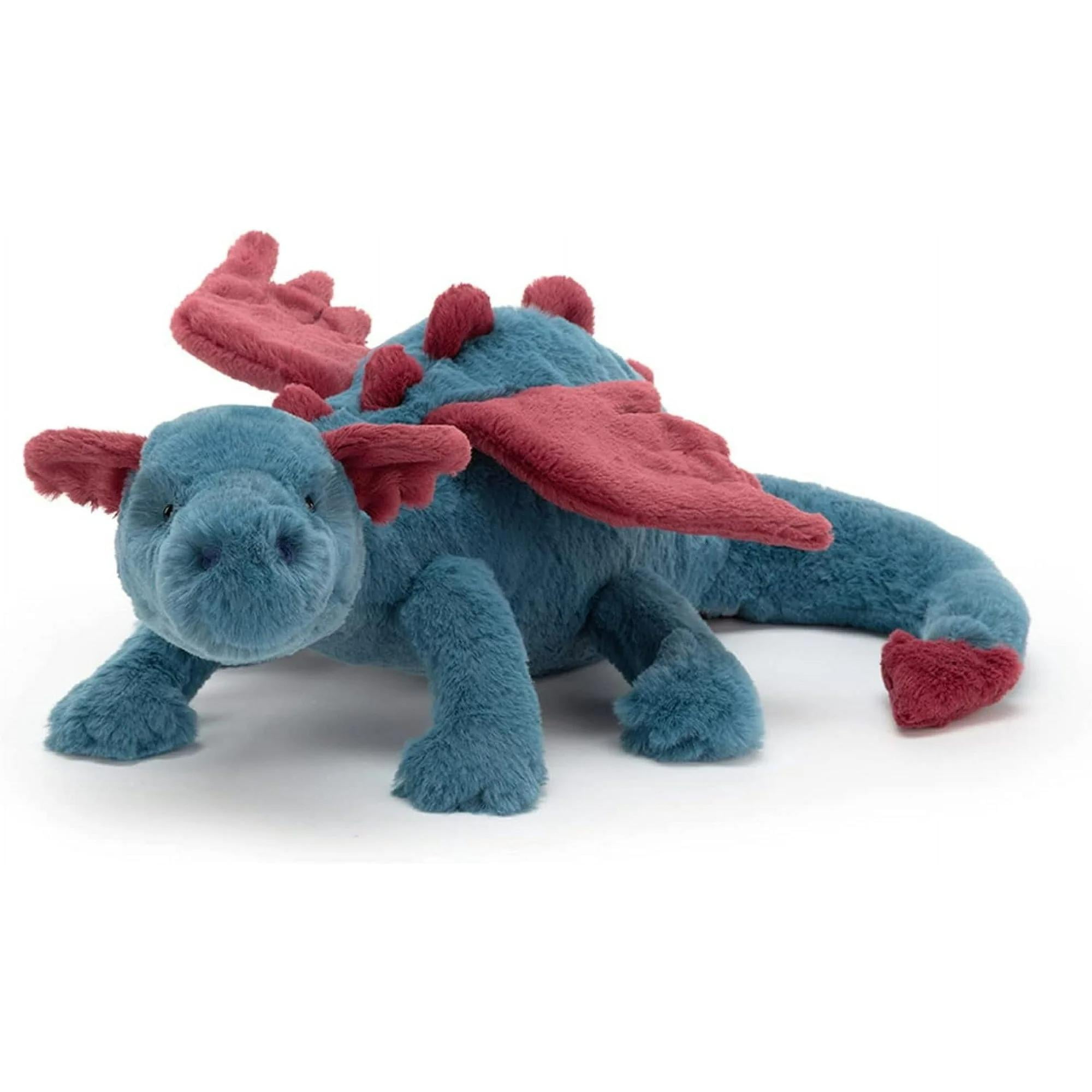 Jellycat Dexter Dragon 30Cm Plush Stuffed Animal Soft Toy, Cute Dragon ...