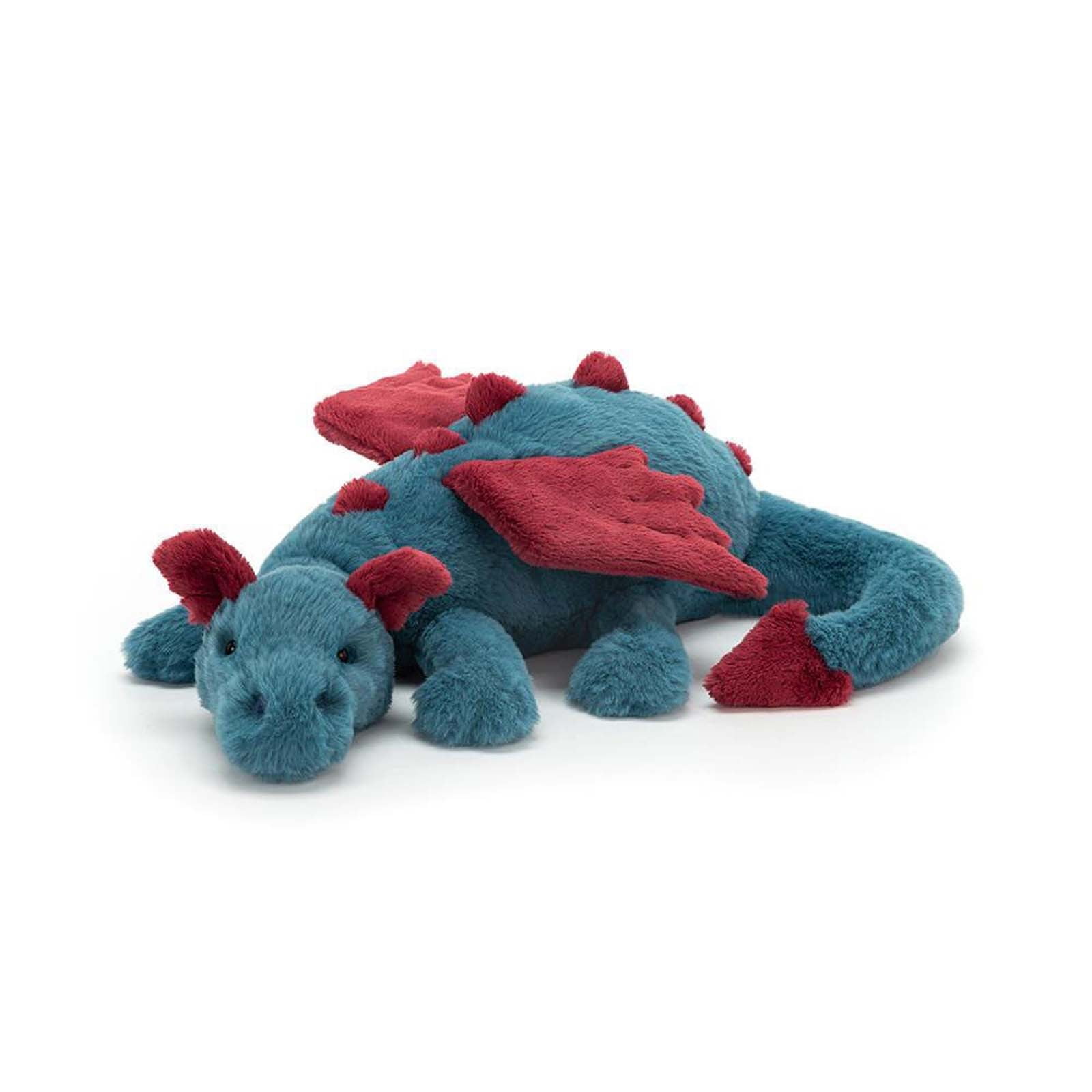 Jellycat Dexter Dragon Stuffed Animal, 23.6 inches - Mythical Plush Toy ...