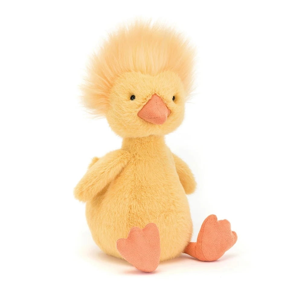 Jellycat Dorit Duckling Stuffed Animal,10.24in Fluffy & Cute Ducks and Ducklings Plush, Great ...