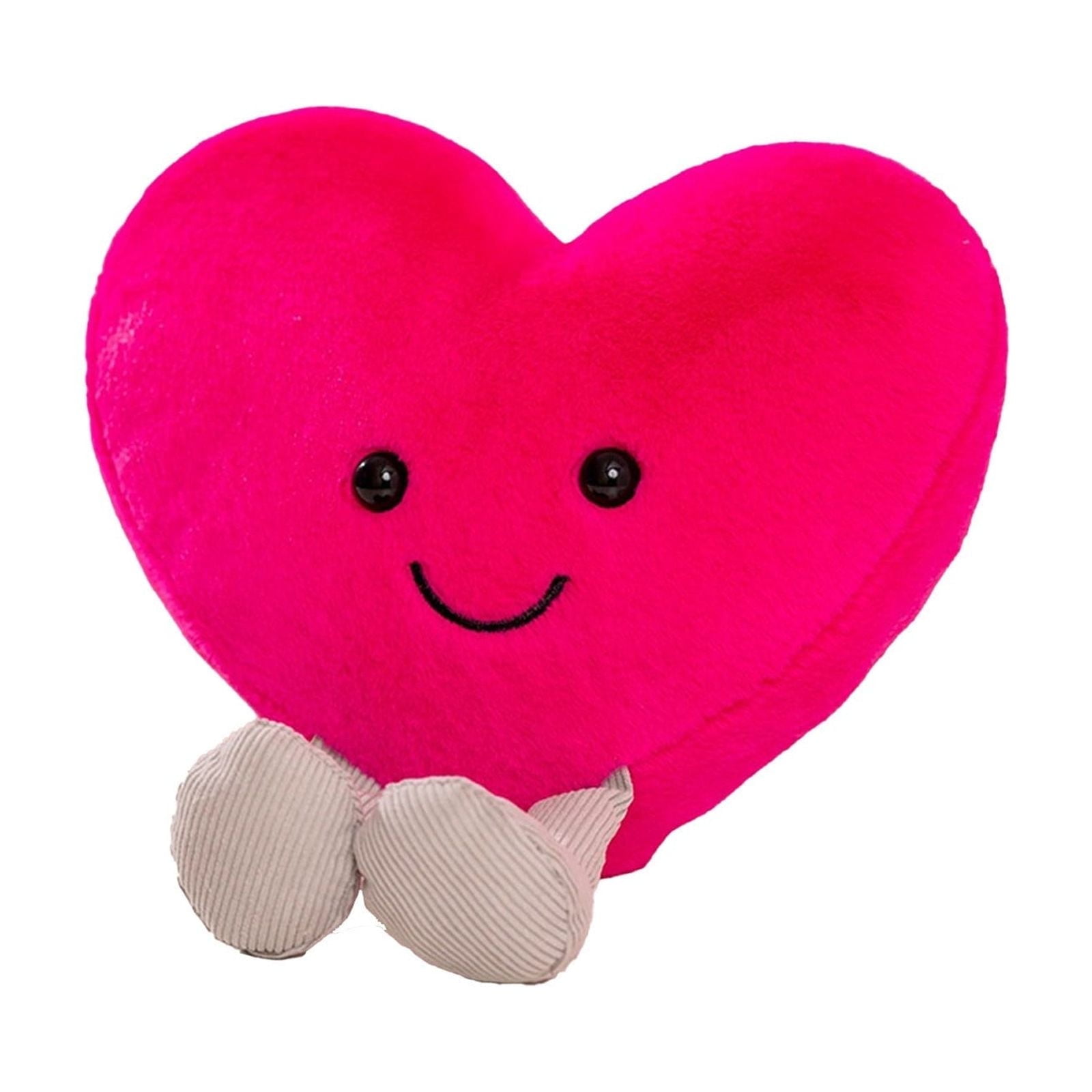 Jellycat Easter's Amuseables Jellycat Amuseables Hot Pink Heart Stuffed ...