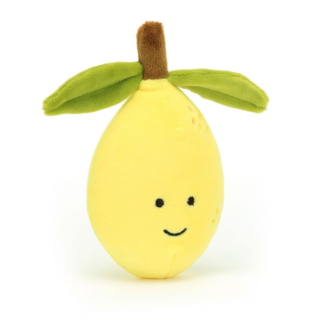 Jellycat Fabulous Fruit Lemon Stuffed Animal, 5 inch Jellycat Fruit ...