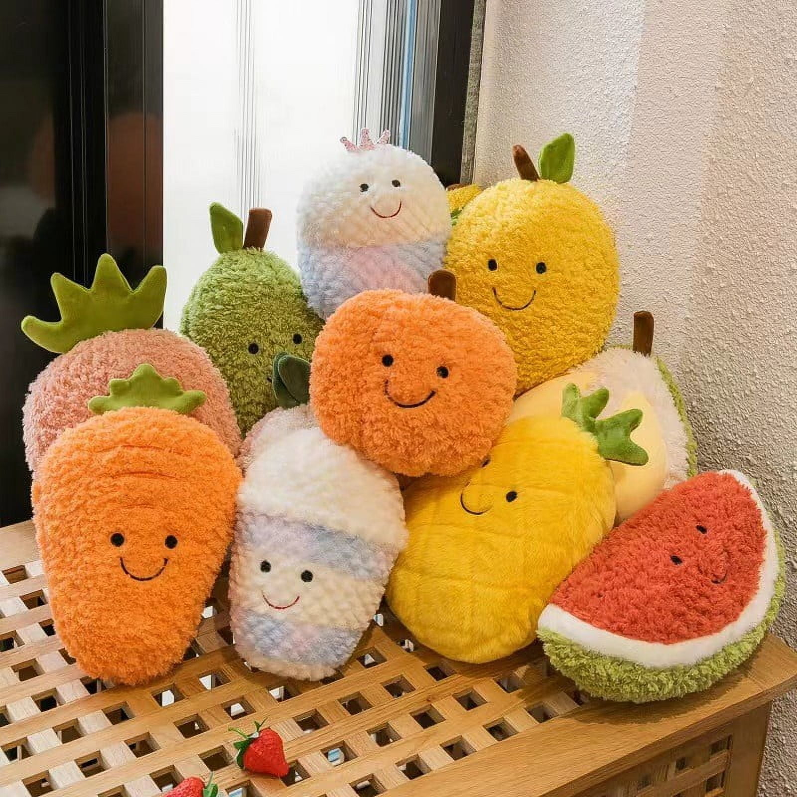 Jellycat Fabulous Mango🥭 Fruit Plush- Cute Stuffed Toy Lovely Plush Toy ...