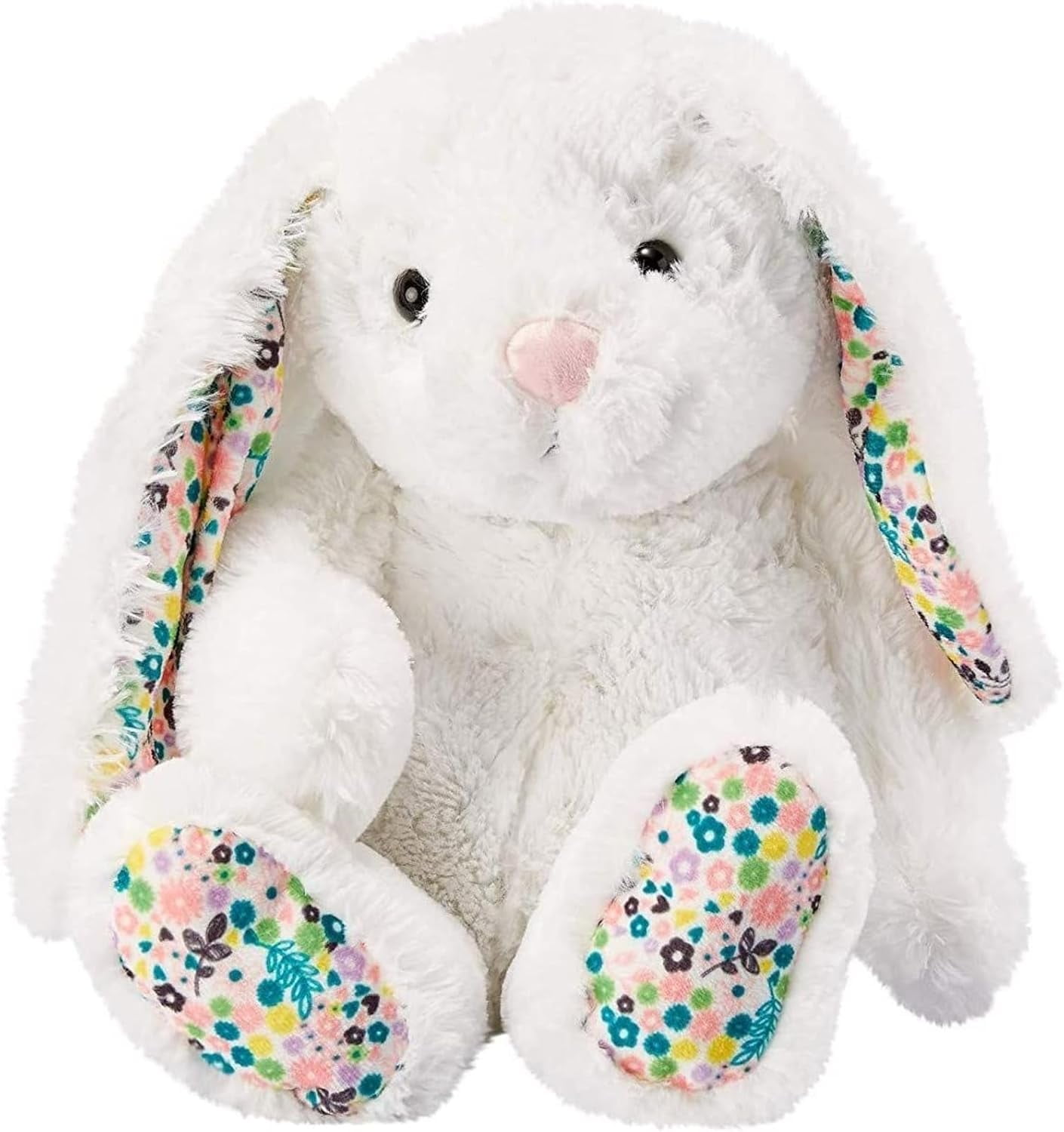 Jellycat Fluffy Rabbit Plush Toy – 14” Long-Eared Bunny, Soft Plush ...