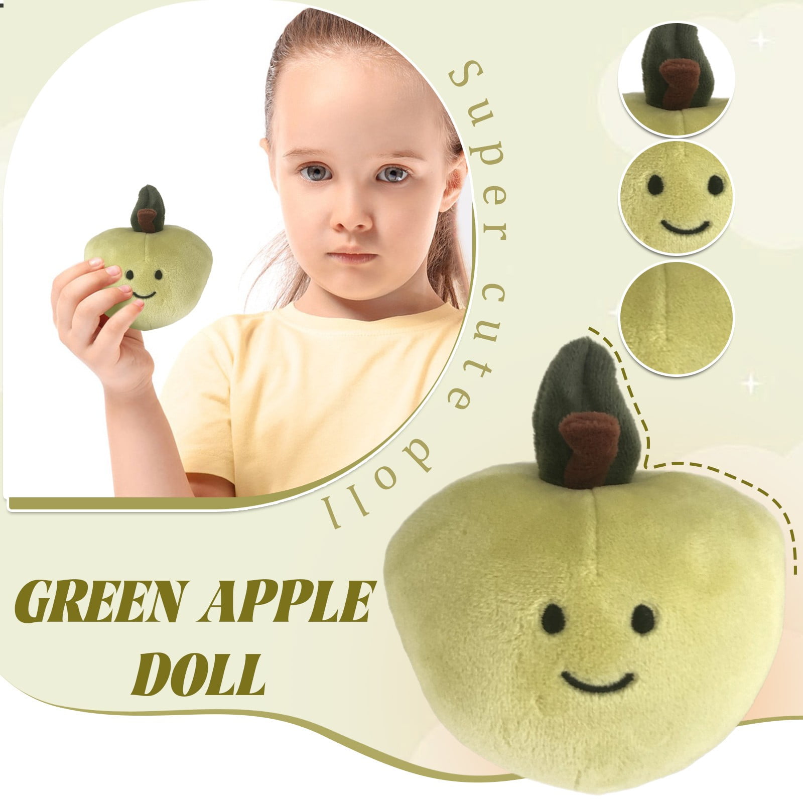 Jellycat Food Jellycat Fruit - Fabulous Fruit Apple Jellycat Apple ...