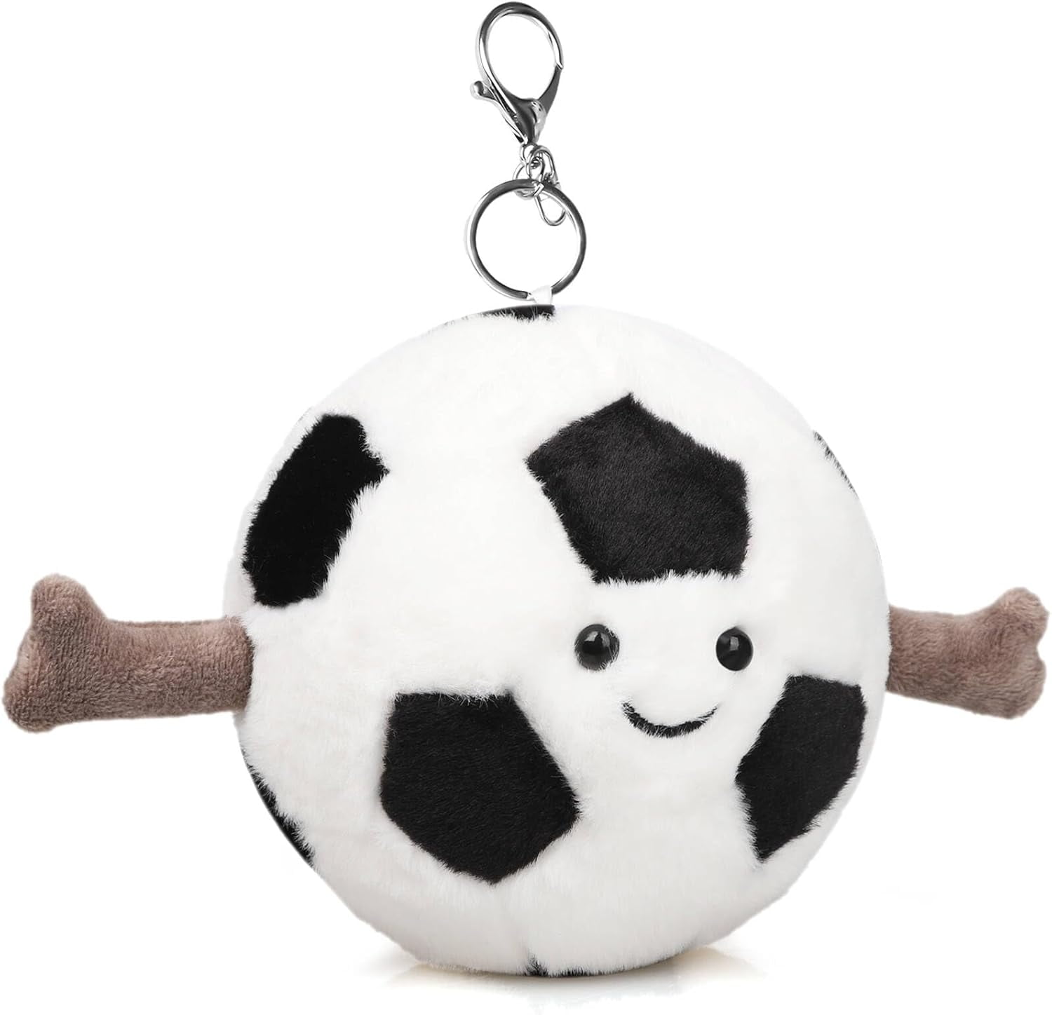 Jellycat Football Keychain, Jellycat Baseball Plush Keychain， Jellycat ...