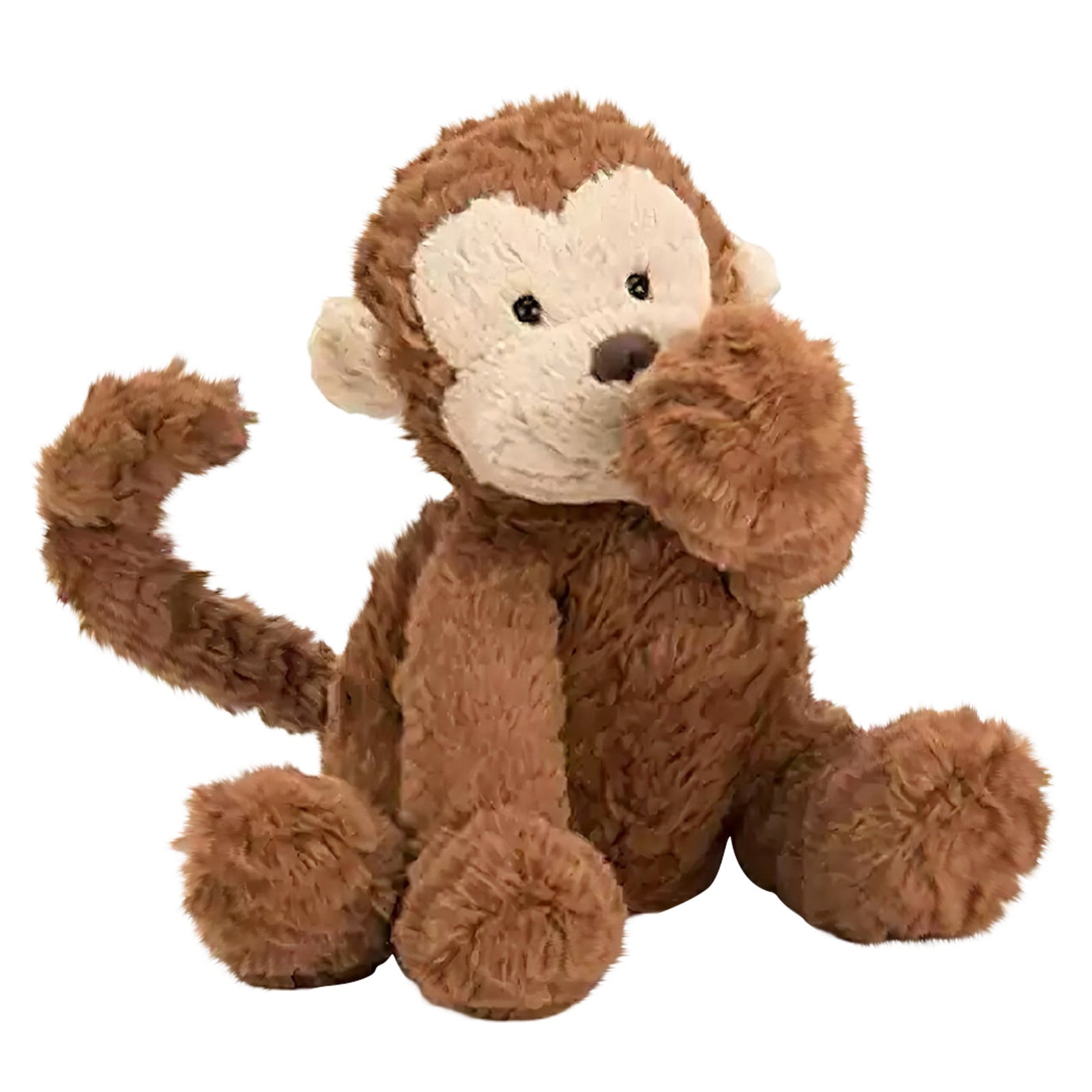 Jellycat Fuddlewuddle Monkey Stuffed Animal, 9.06 "- Funny Plush Toy ...