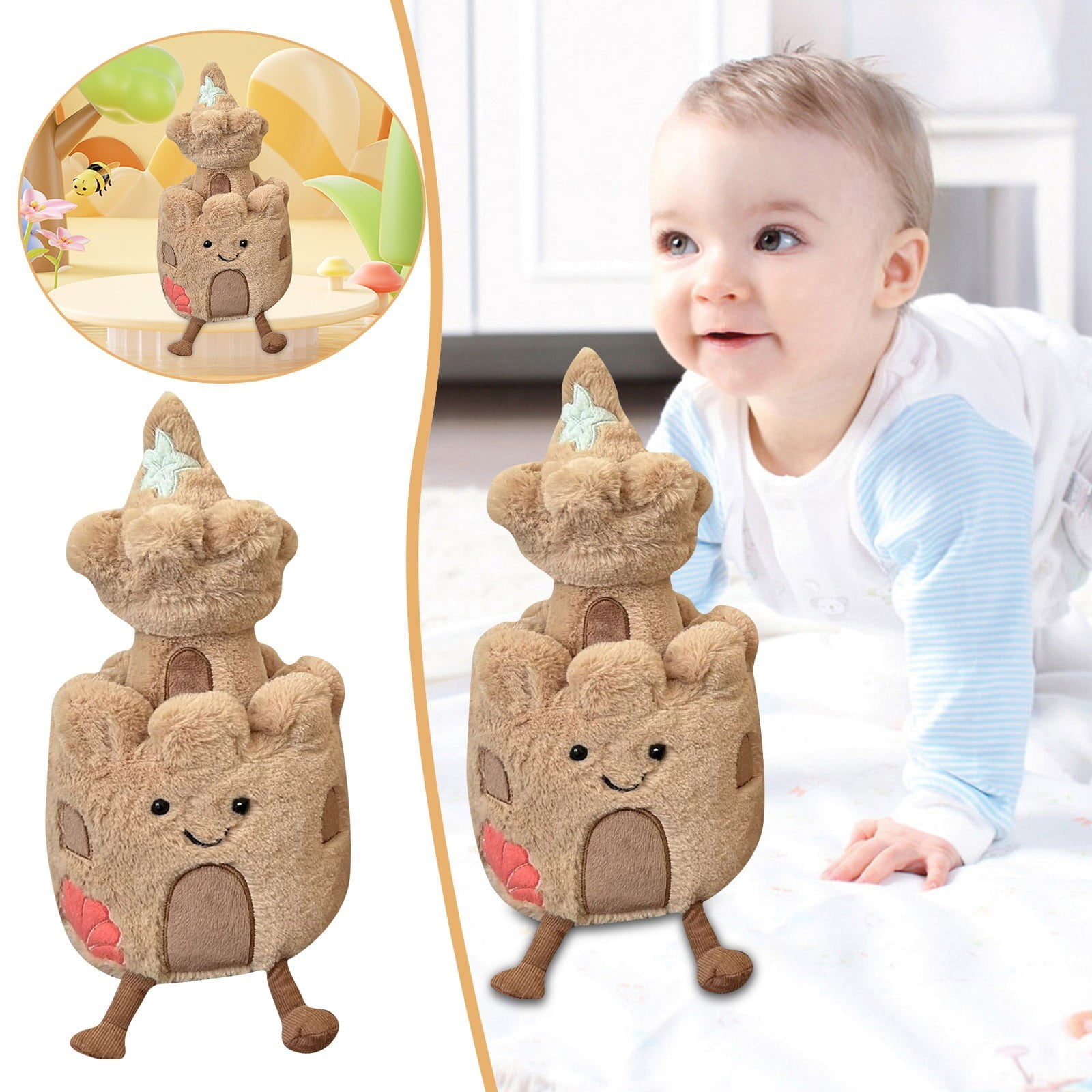 Jellycat Fuddlewuddle Monkey Stuffed Toy, Small 8.5 inches | Pastry ...