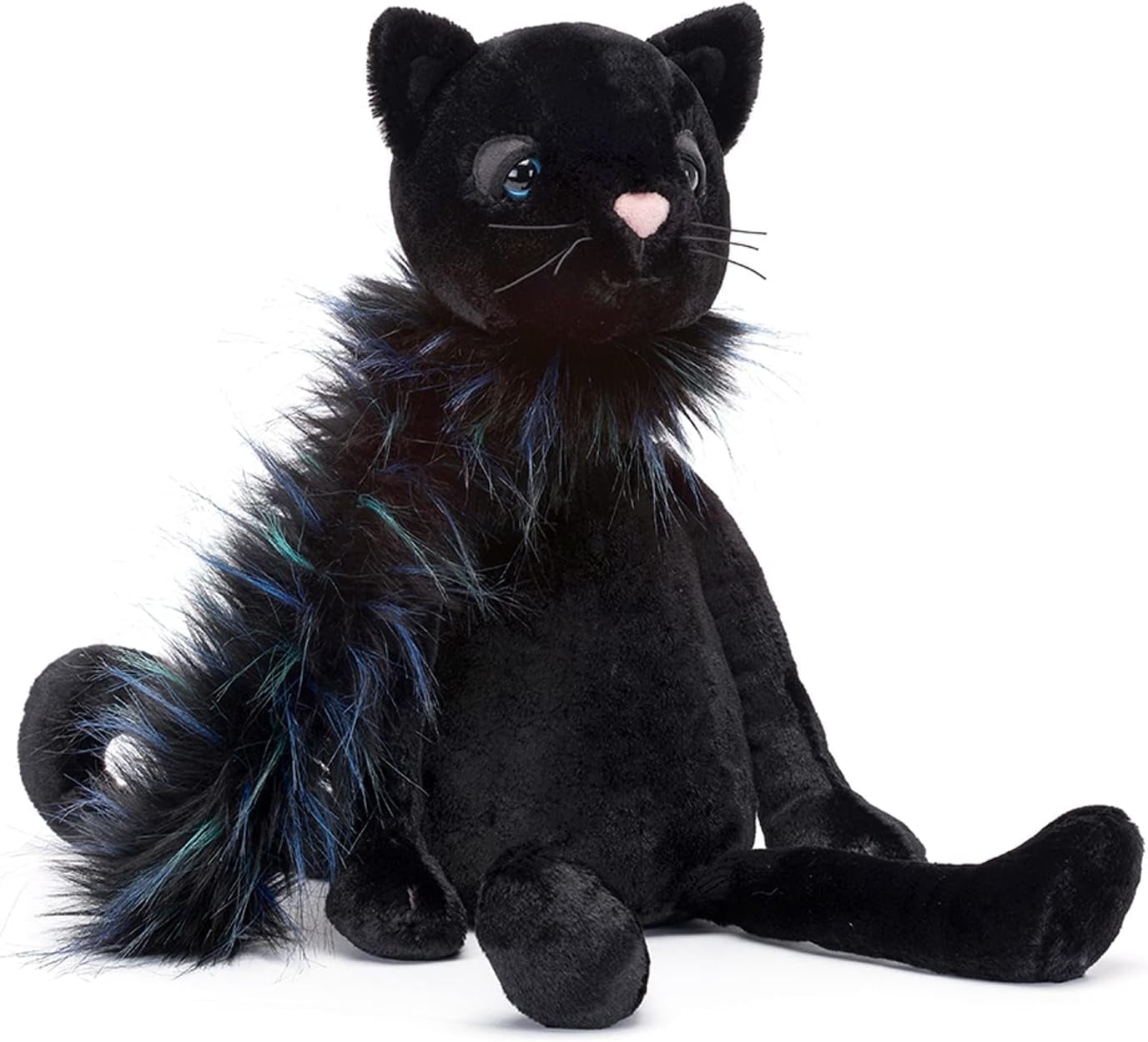 Jellycat Glamorama Black Cat Stuffed Animal, 12 inches | Cats and ...