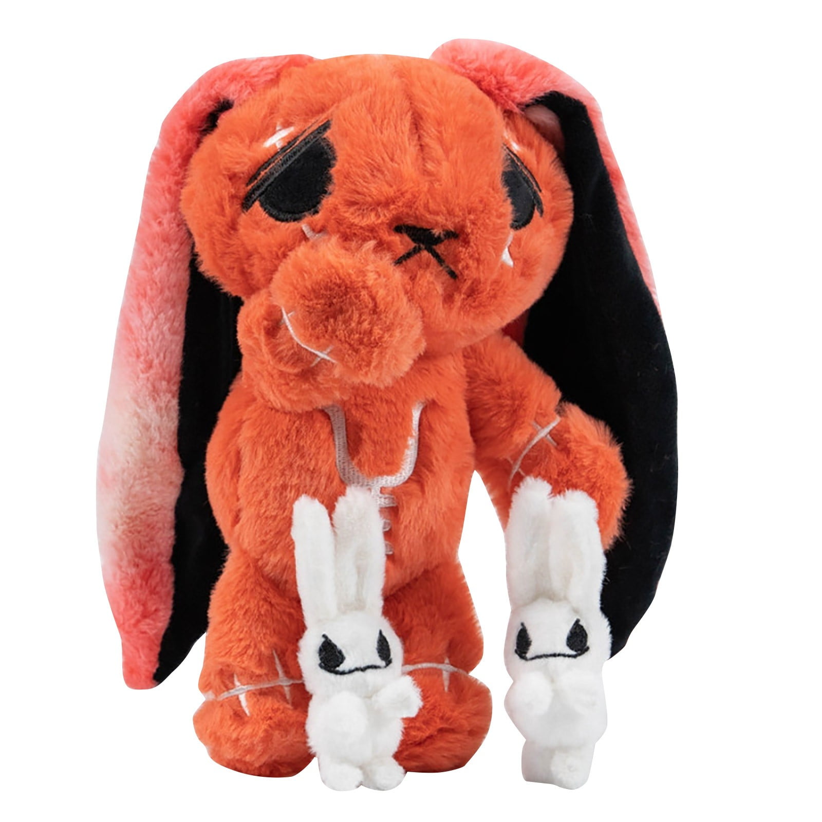 Jellycat Goth Bunny Realistic Goth Bunny Plush Rabbit Stuffed Animal ...