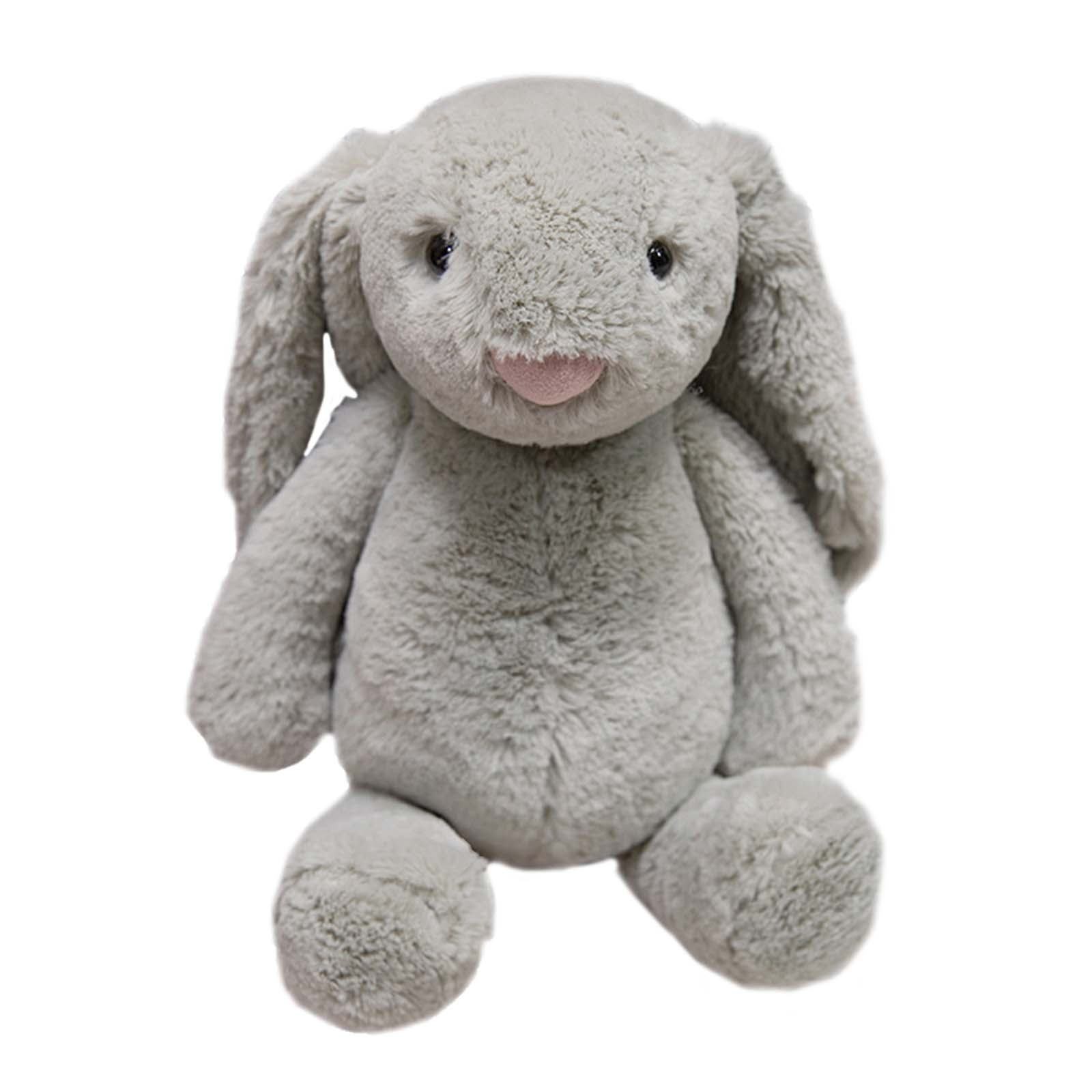 Jellycat Gray Bunny Rabbit 11.81 Inch Plush Bunny Stuffed Animal Baby ...