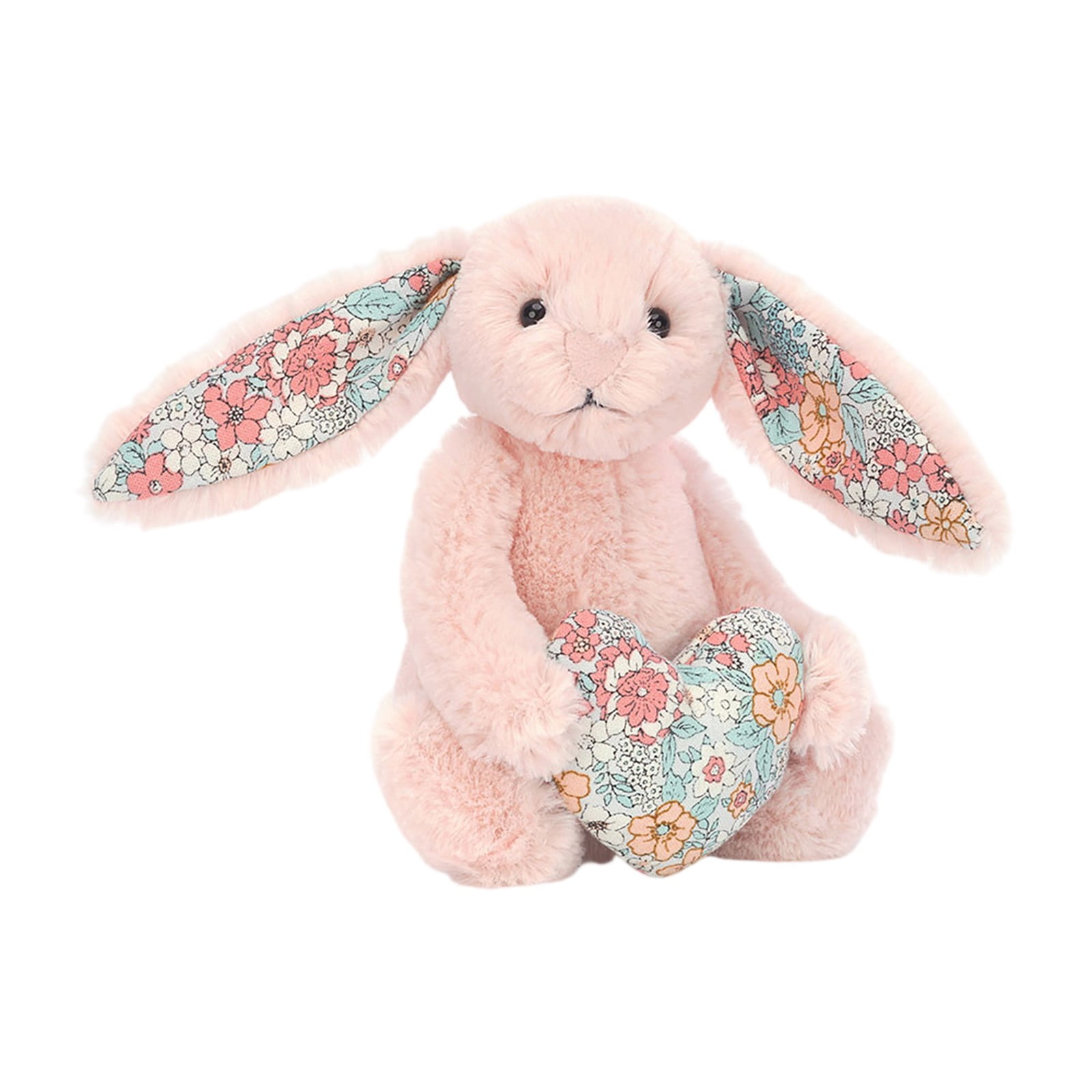 Jellycat Jellycat Blossom Heart Bunny Realistic Stuffed Animal Plush ...