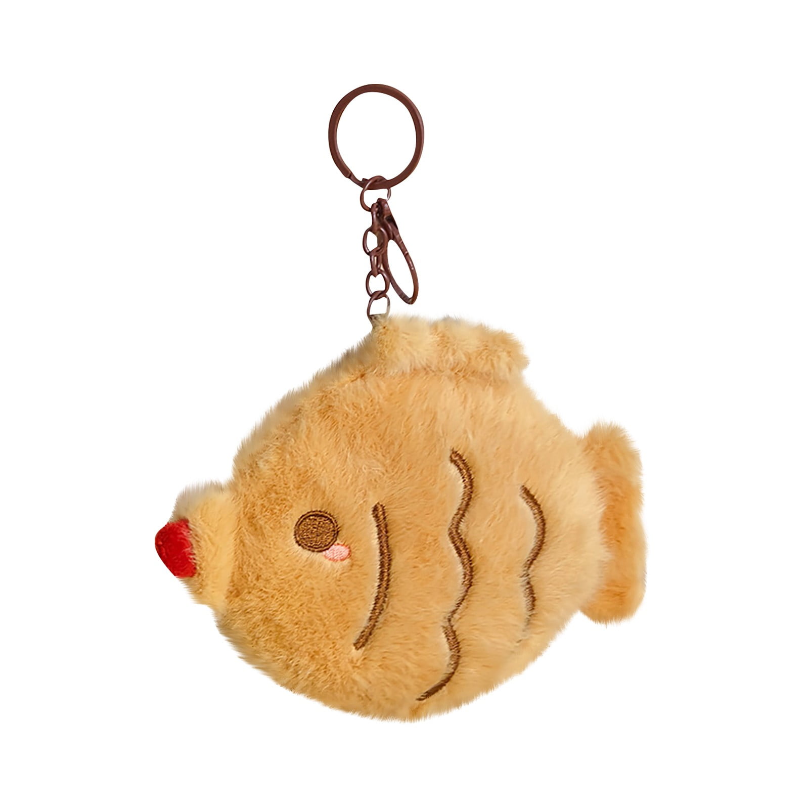 Jellycat Keychain Realistic Smiling Seal Plush Keychain-Soft Animal Toy ...