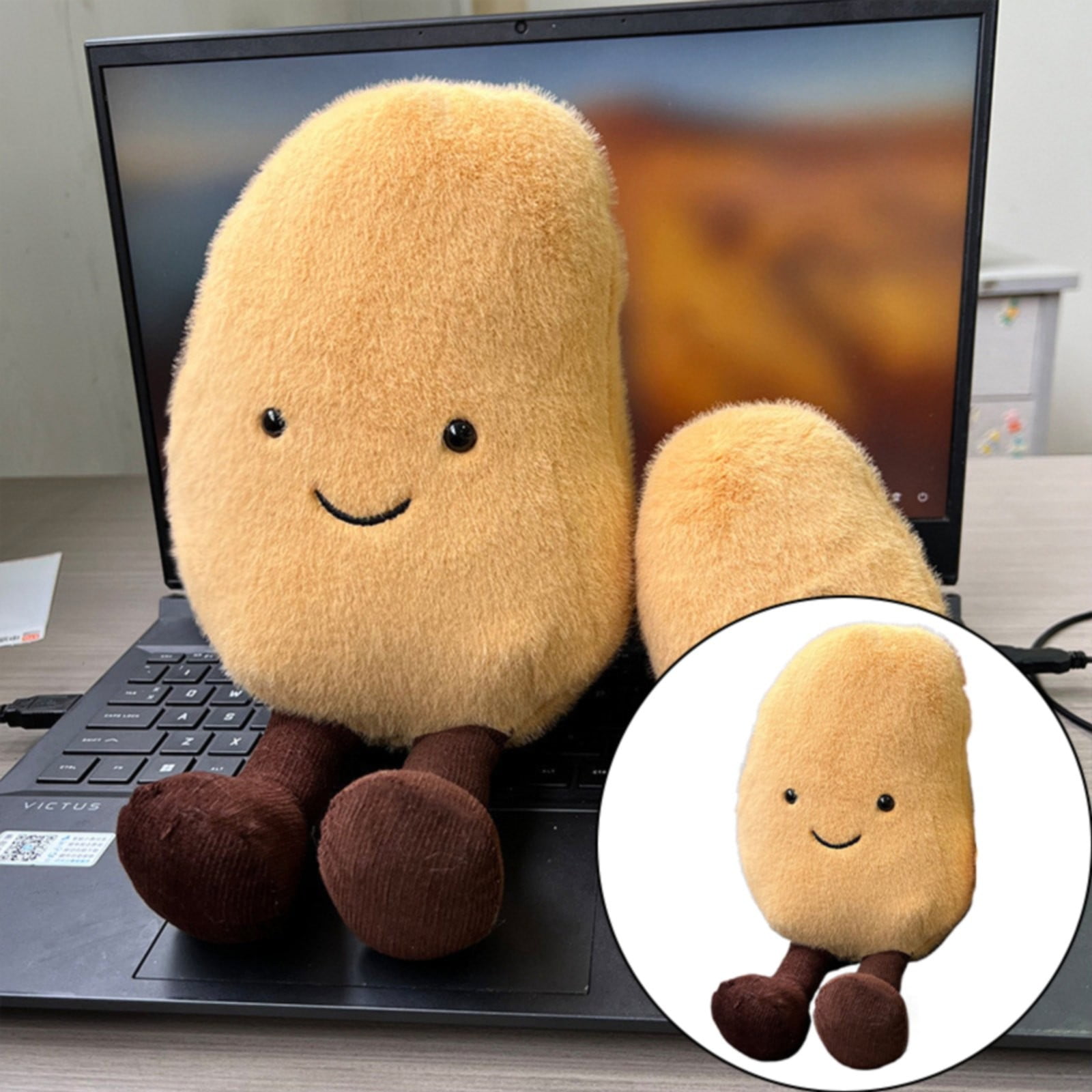 Jellycat Large Potato Plush Animal 10.23 Inch Kawaii Potato Plush Plush ...