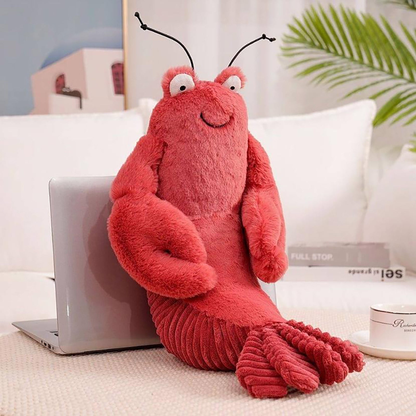 Jellycat Larry Lobster Ocean Marine Plush Toy - Bright Red Lobster, 10. ...