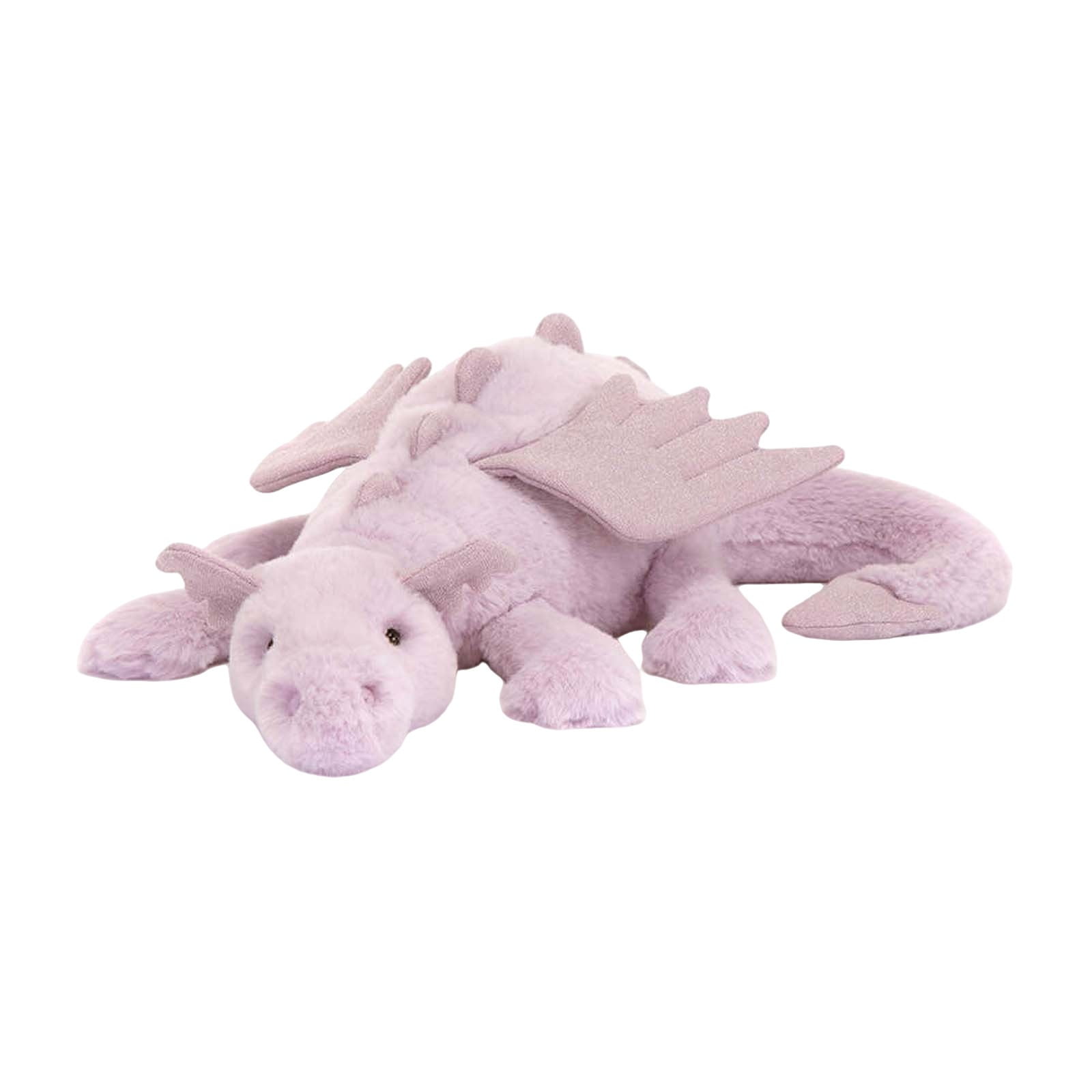 Jellycat Lavender Dragon Huge Stuffed Animal | 23.6" Plush Toy ...