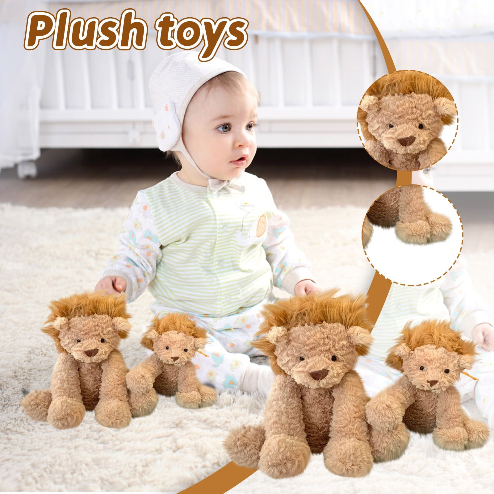 Jellycat Lion Jellycat Fuddlewuddle Lion Jellycat Stuffed Animals ...