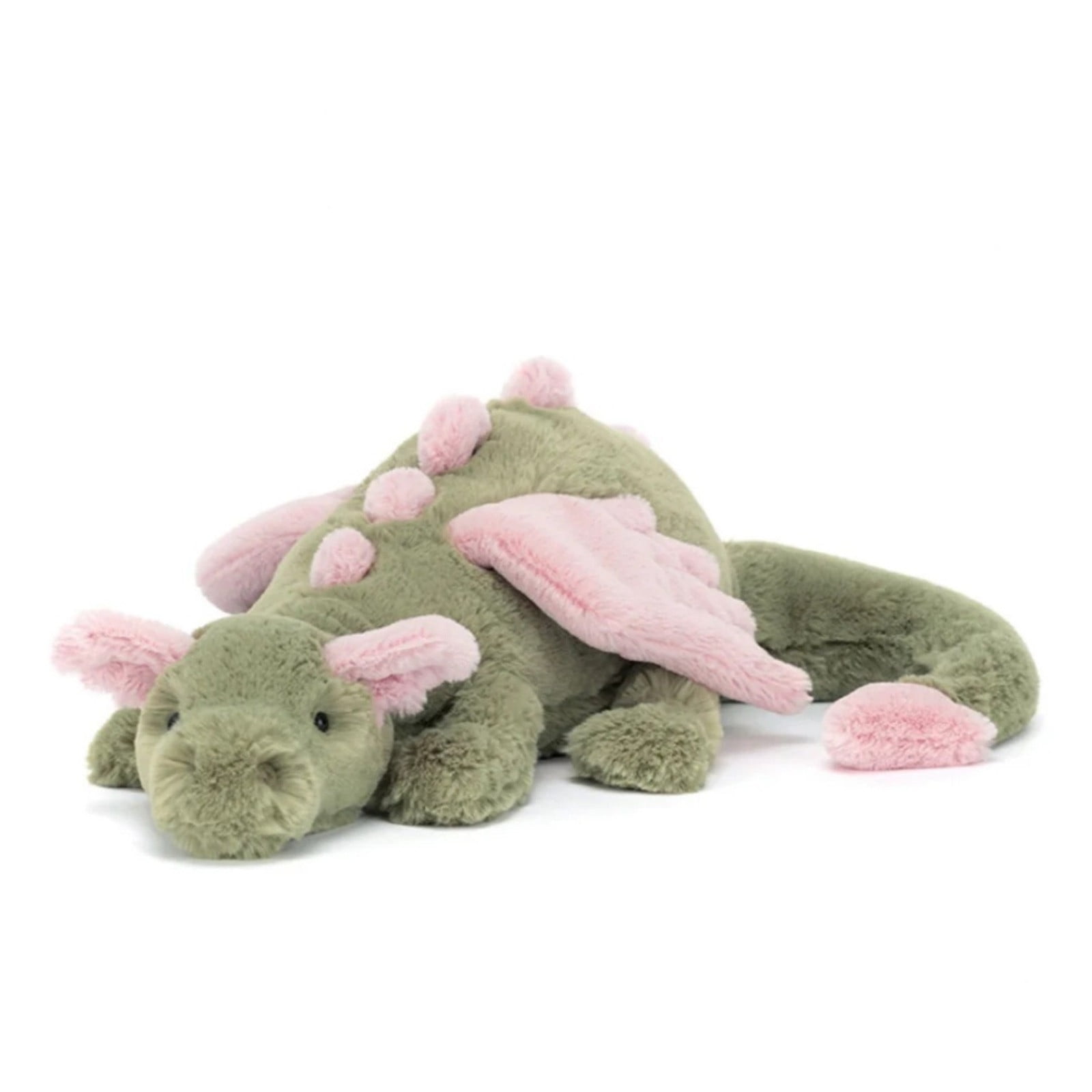 Jellycat Malachy Dragon Stuffed Toys, 16.9 INCH Charming Dragon Plush ...