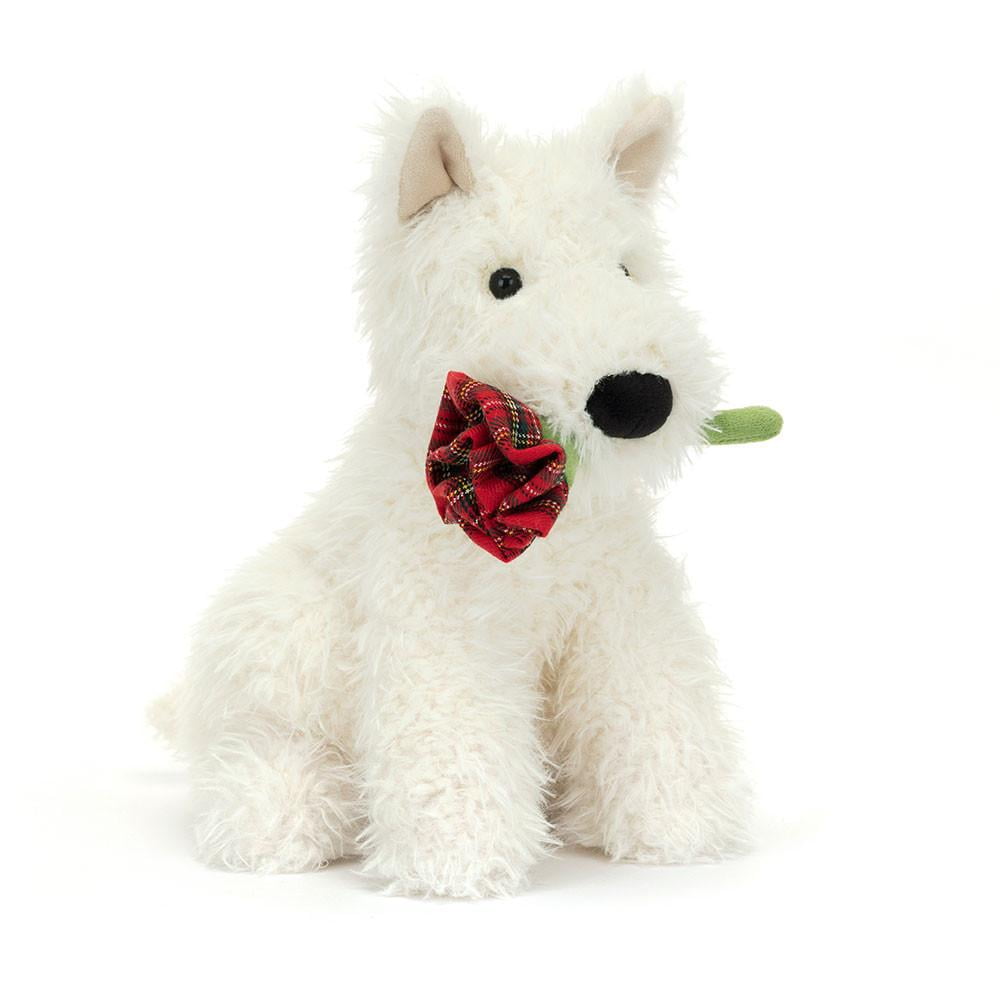 Jellycat Munro Scottie Dog Plush Toy - Soft Stuffed Animal, Cute ...