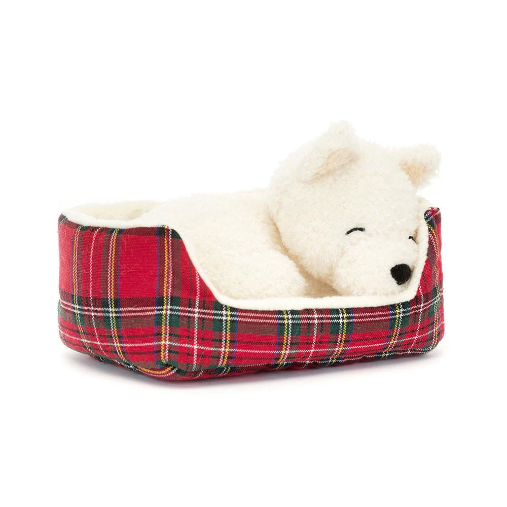 Jellycat Napping Nipper Westie - Pet Lovers Gifts Series - Soft Plush ...