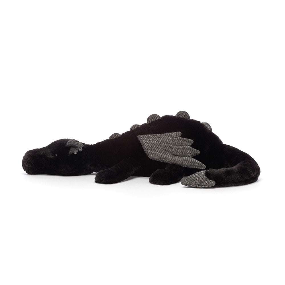 Jellycat Onyx Dragon: Dark Scales, Fierce Snuggles - Walmart.com